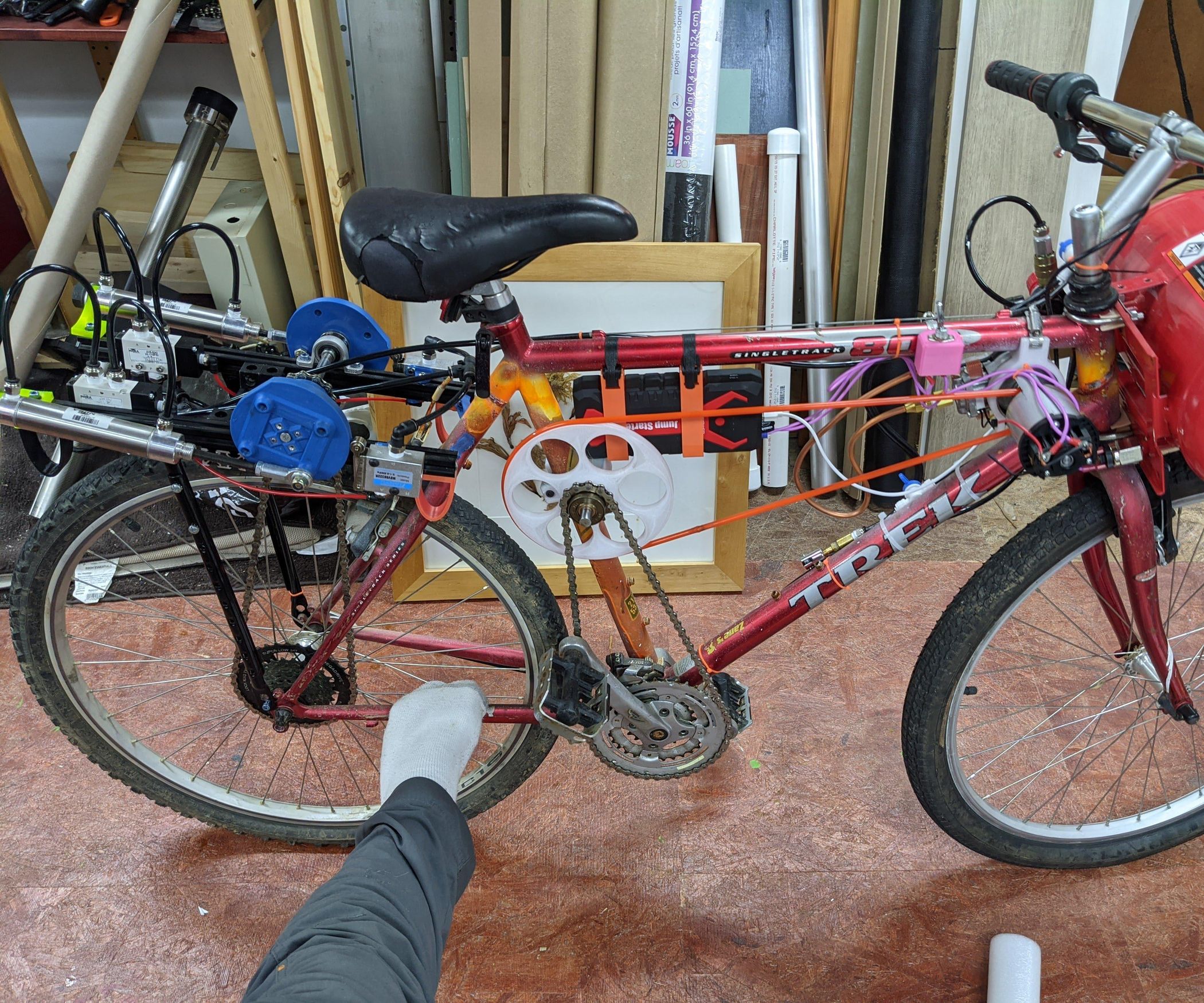 Air Powered Bicycle - Pneumatic Bike! : 3 Steps (with Pictures ...