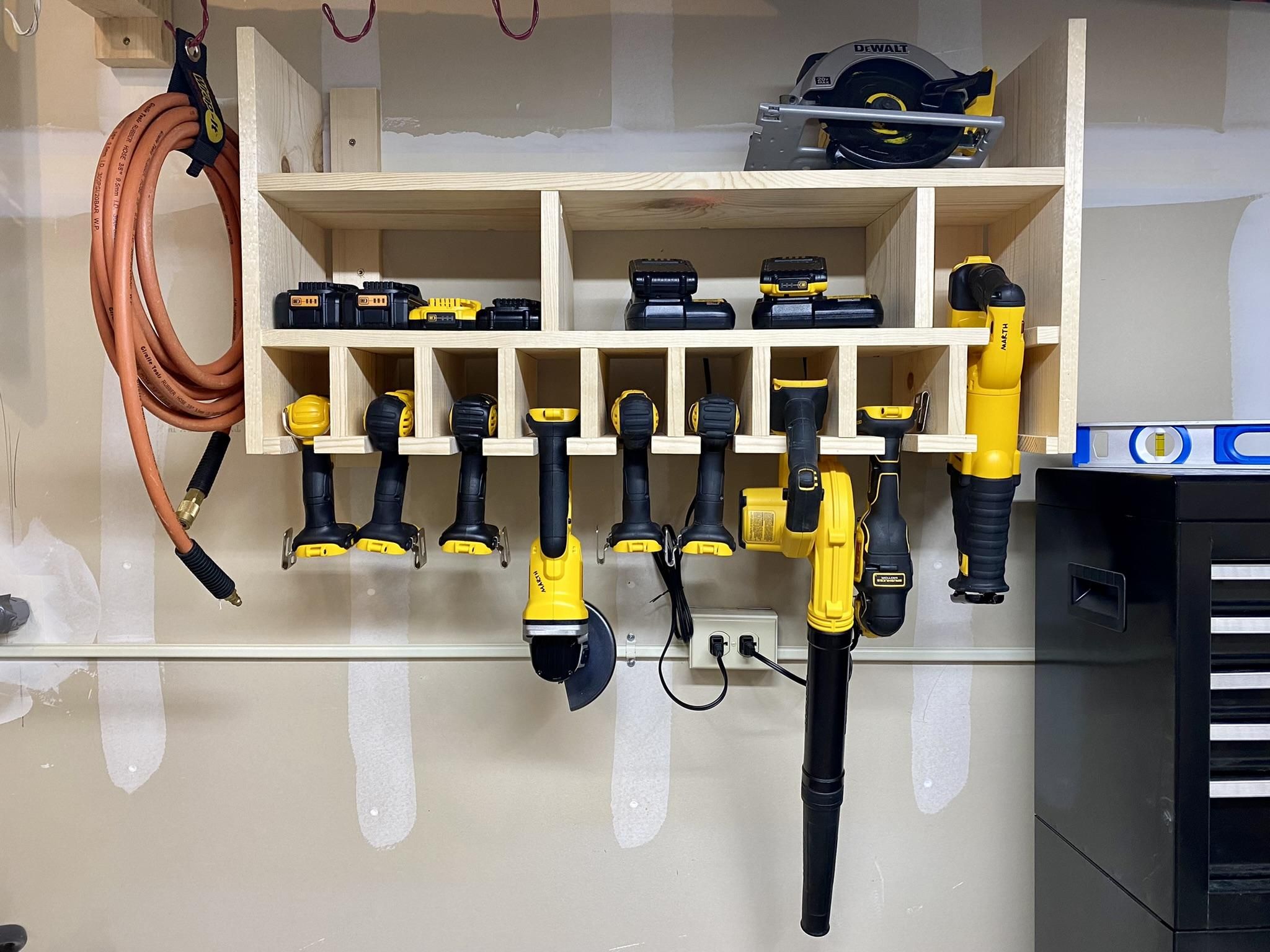 Power Tool Storage & Charging Station : 5 Steps (with Pictures ...