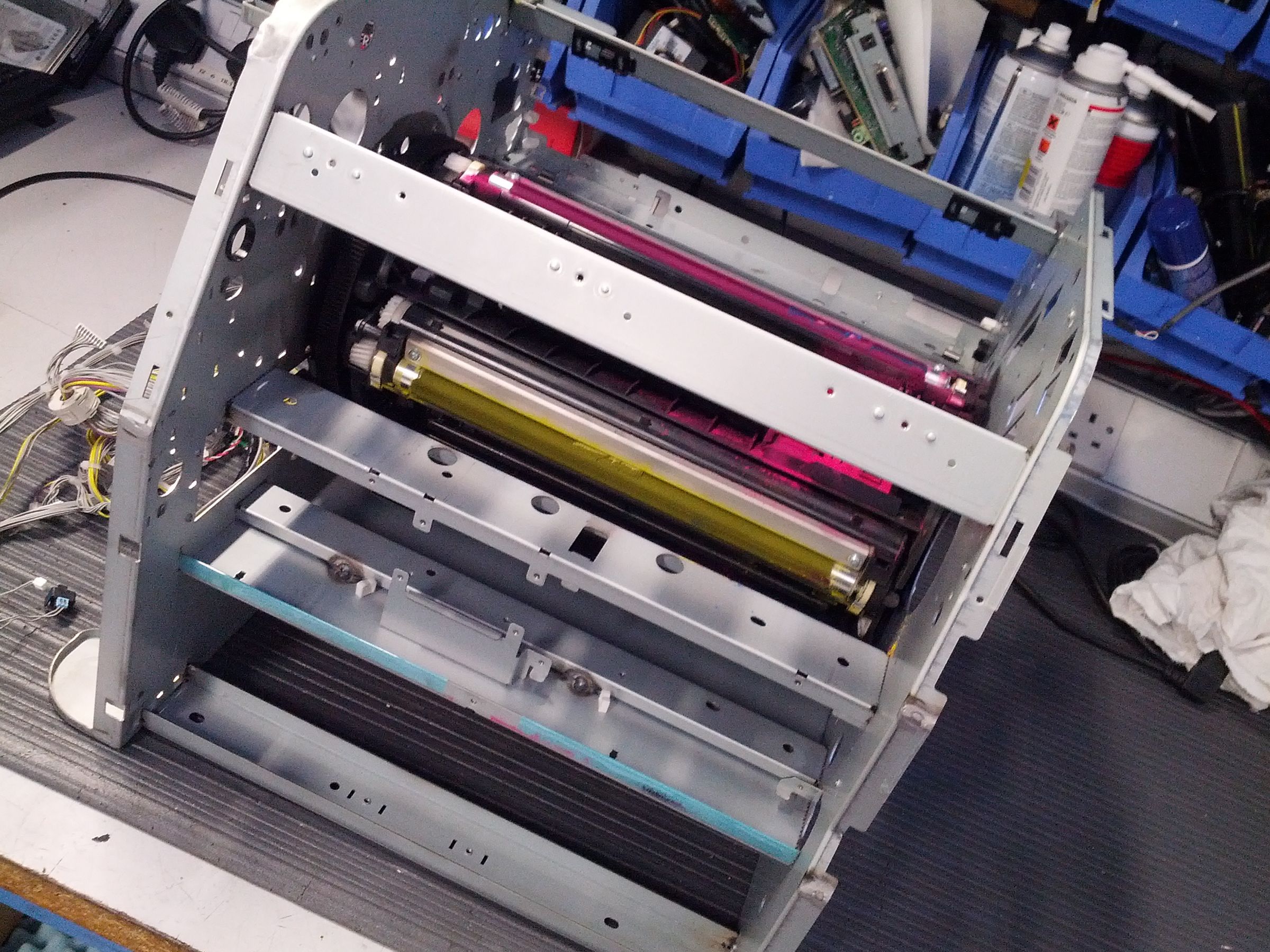 Harvesting Parts From a Laser Printer : 10 Steps (with Pictures ...