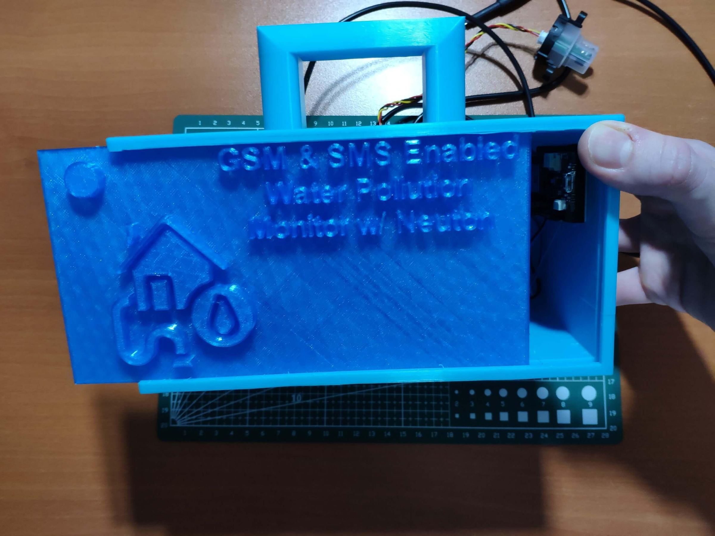 GSM & SMS Enabled AI-driven (TinyML) Water Pollution Monitor : 19 Steps ...