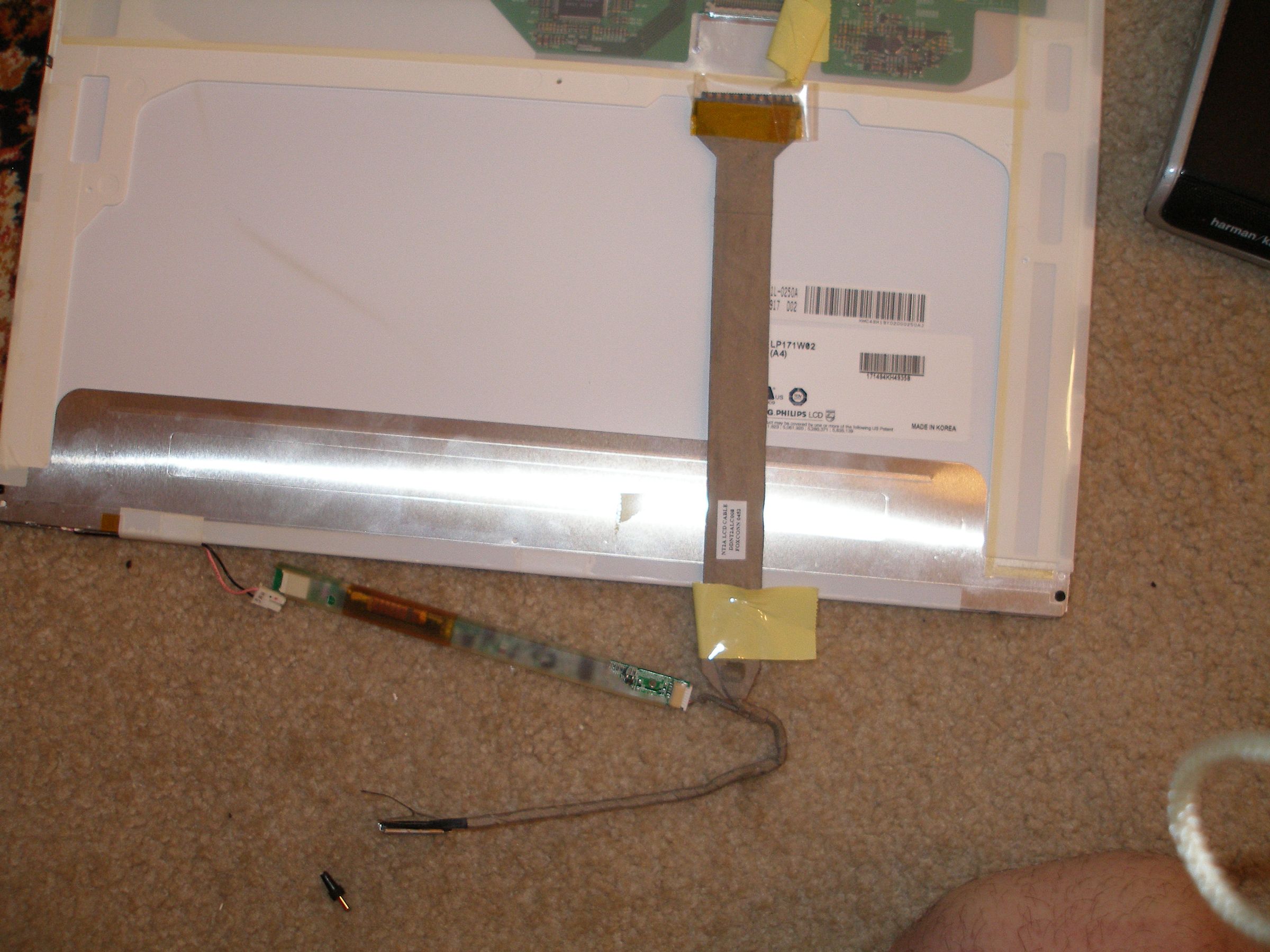 How to Convert a Laptop LCD Into an External Monitor. : 15 Steps (with ...