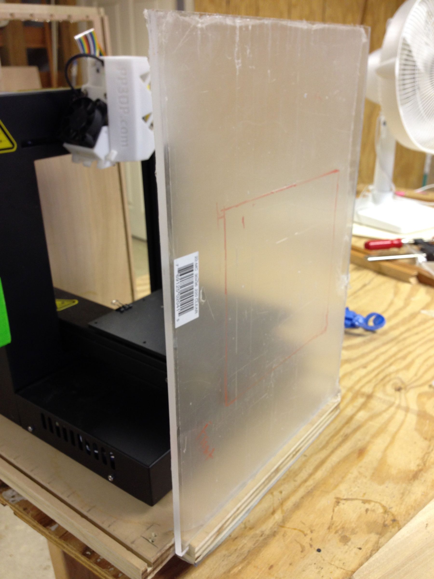 3D Printer Enclosure With Arduino LED Display : 13 Steps - Instructables