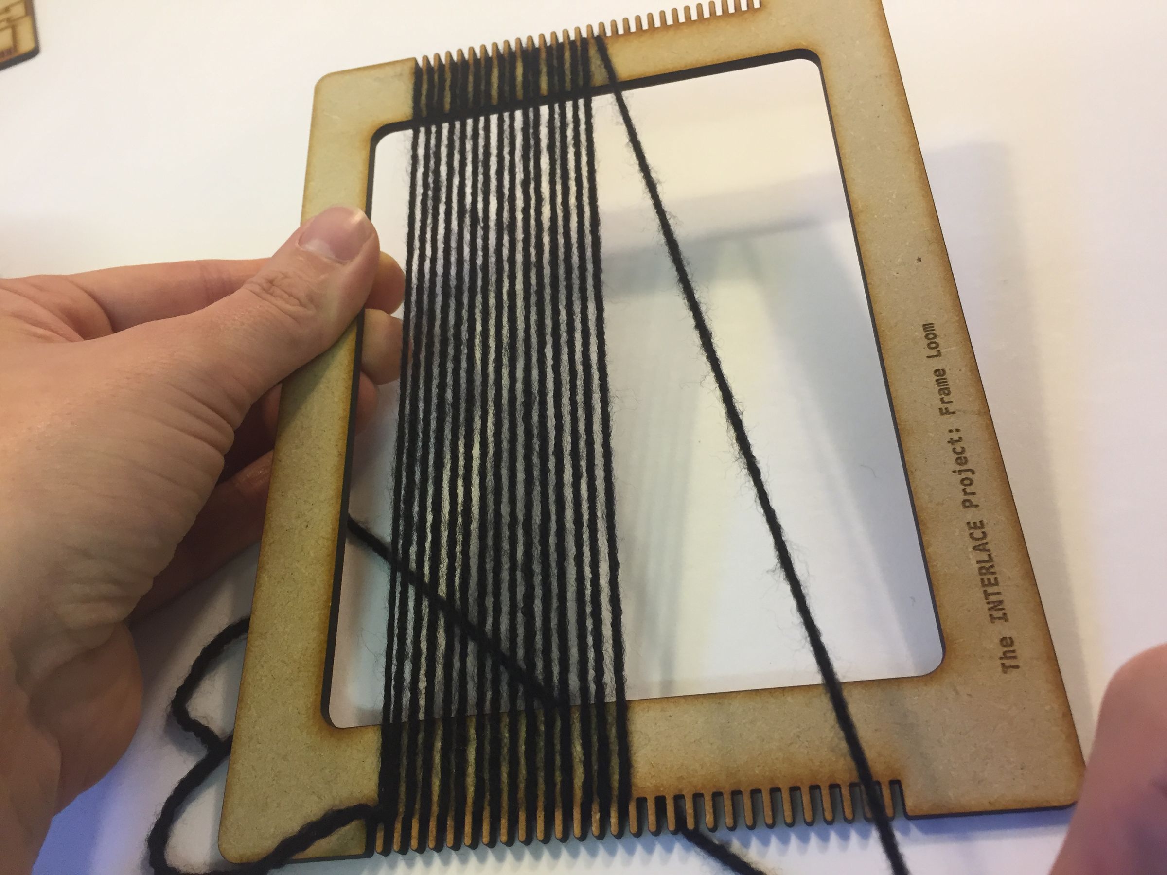 Laser Cut Mini Frame Loom Weaving : 24 Steps (with Pictures ...