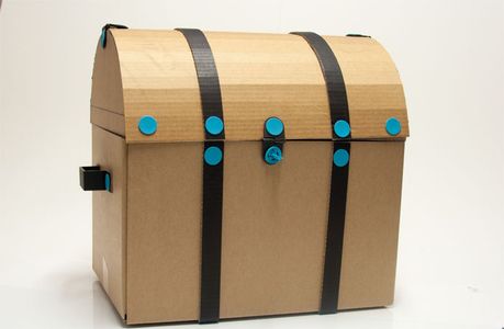 Makedo Cardboard Treasure Chest : 4 Steps (with Pictures) - Instructables