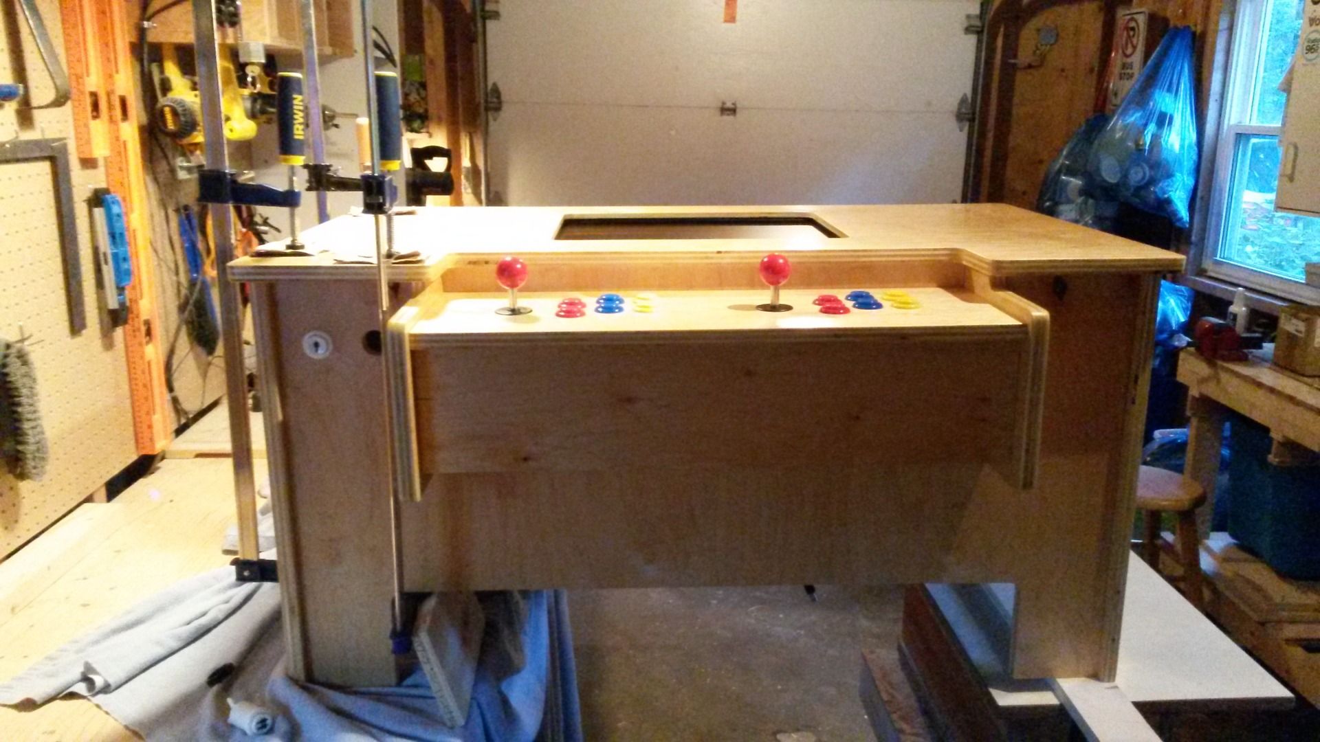 A DIY Arcade Table Powered by Raspberry Pi : 14 Steps (with Pictures ...