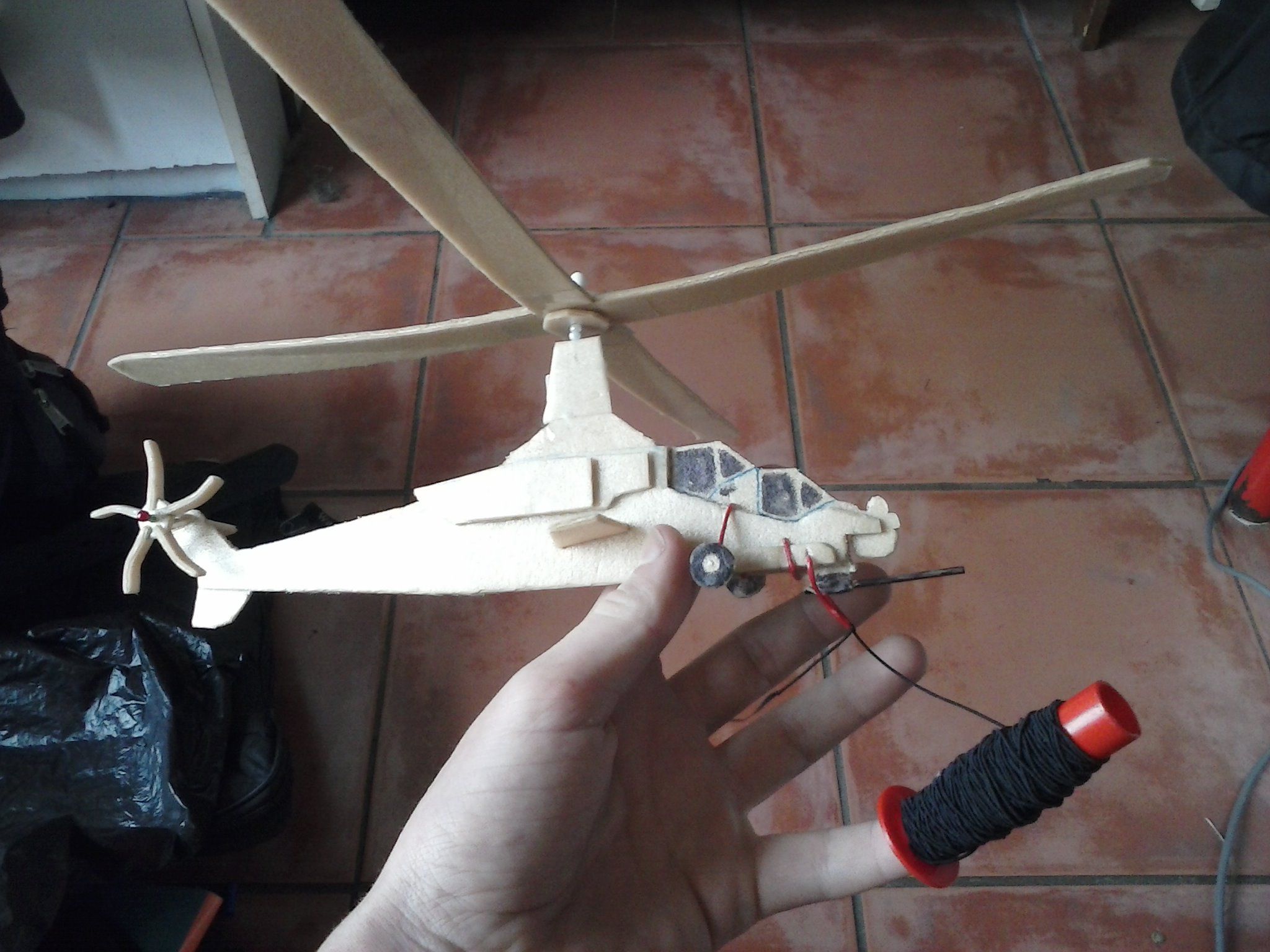 Attack Helicopter Kite - Rooivalk : 9 Steps - Instructables