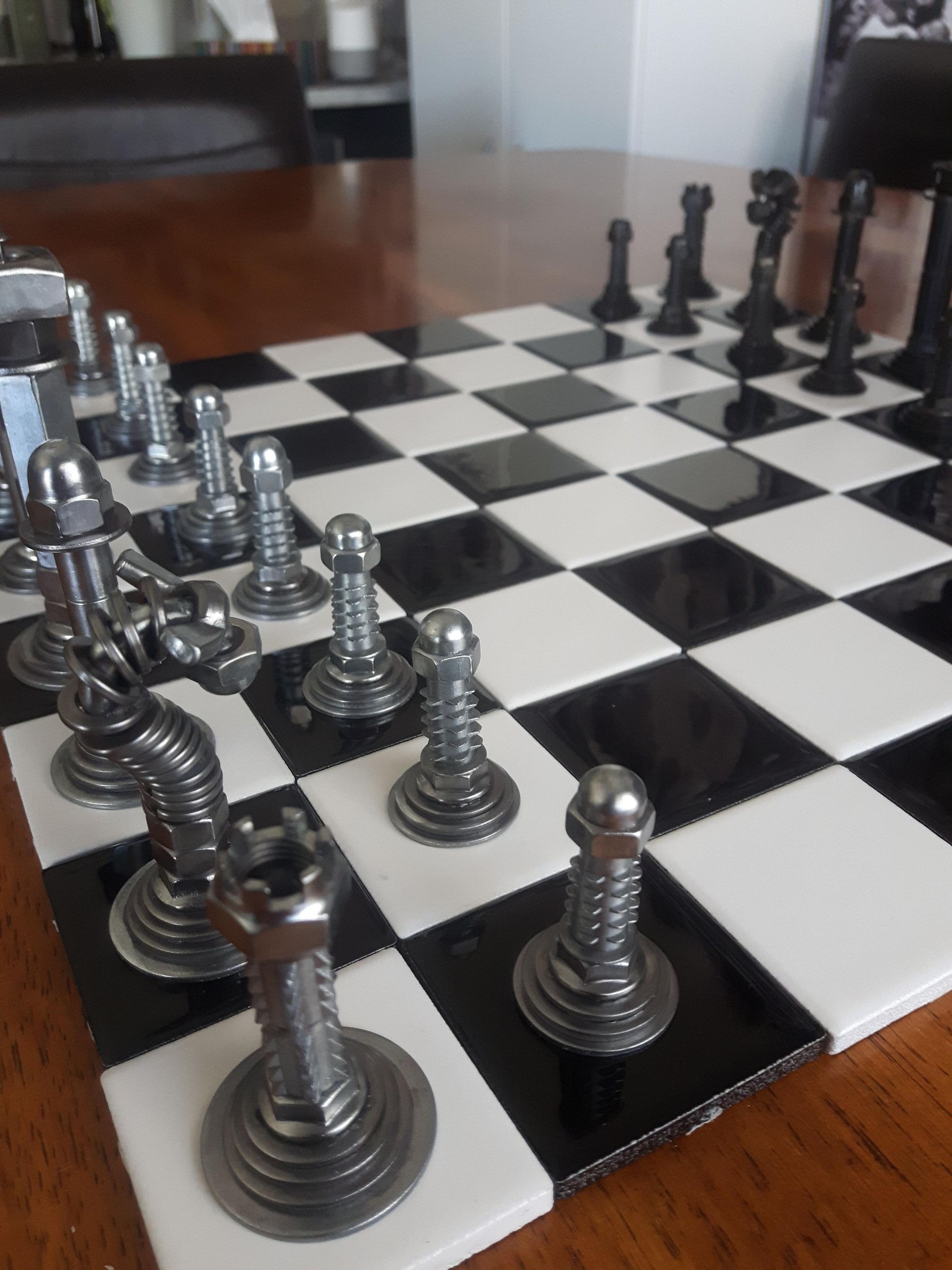 Hardware Chess Set : 8 Steps (with Pictures) - Instructables