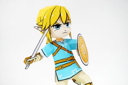Breath of the Wild Link Papercraft (with Papercrafting Tips ...
