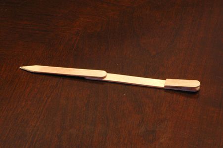Popsicle Stick Switchblade : 7 Steps - Instructables