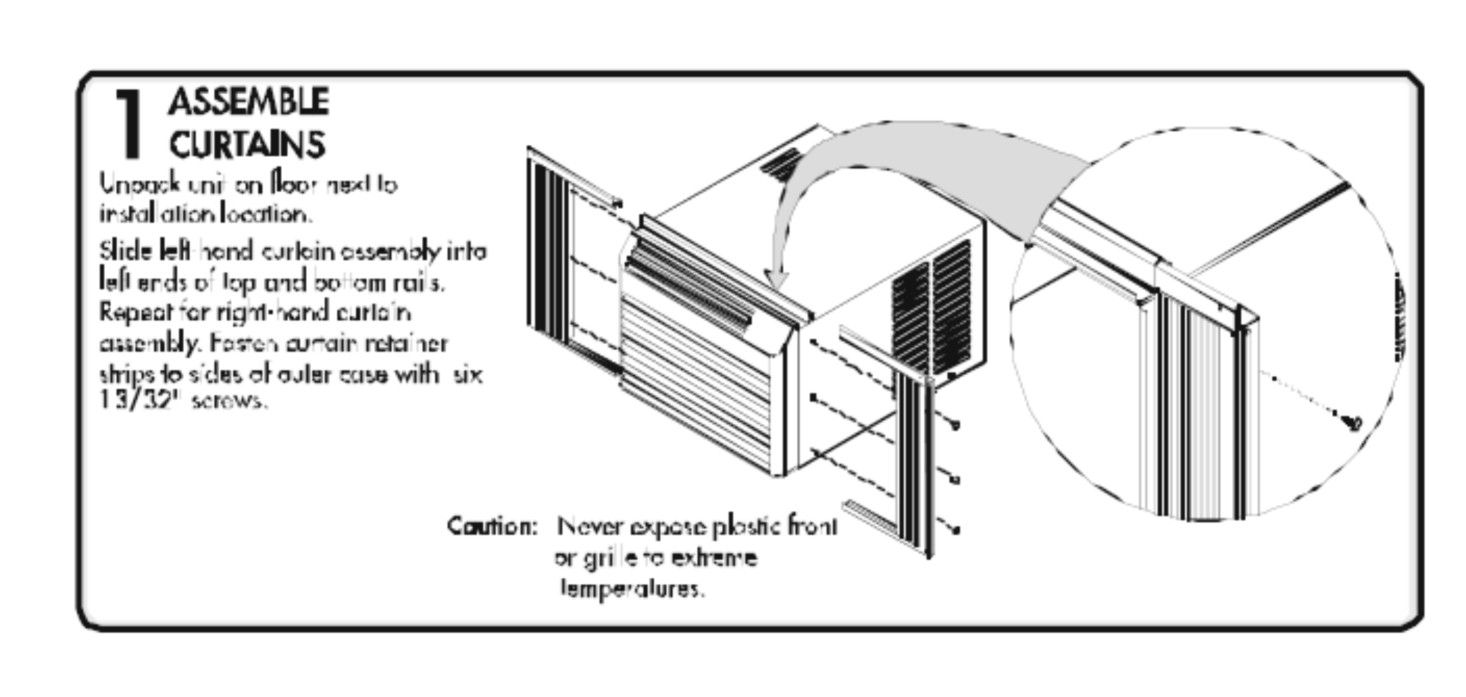 Installing A/C Unit Inside of a Horizontally Sliding Window. : 4 Steps ...