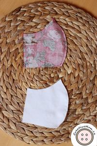 Face Mask + Pattern to Download : 4 Steps (with Pictures) - Instructables