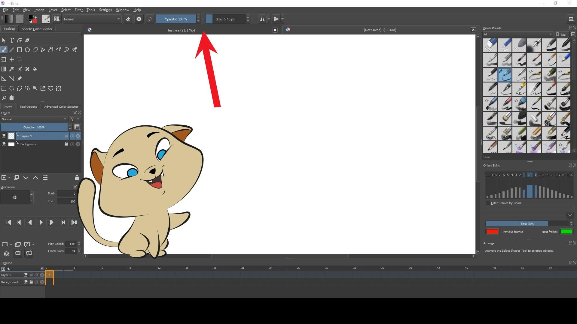 How to Animate in Krita : 8 Steps - Instructables