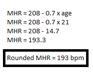 How to Calculate a Target Heart Rate Zone Using the Tanaka Method : 7 ...