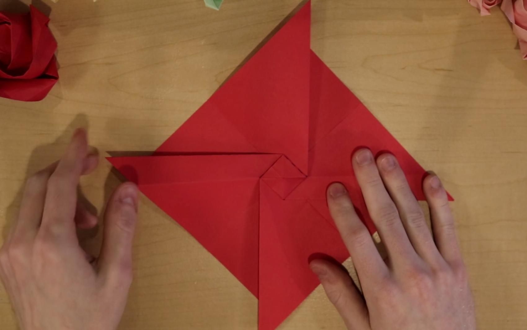 How to Make an Origami Rose : 14 Steps (with Pictures) - Instructables