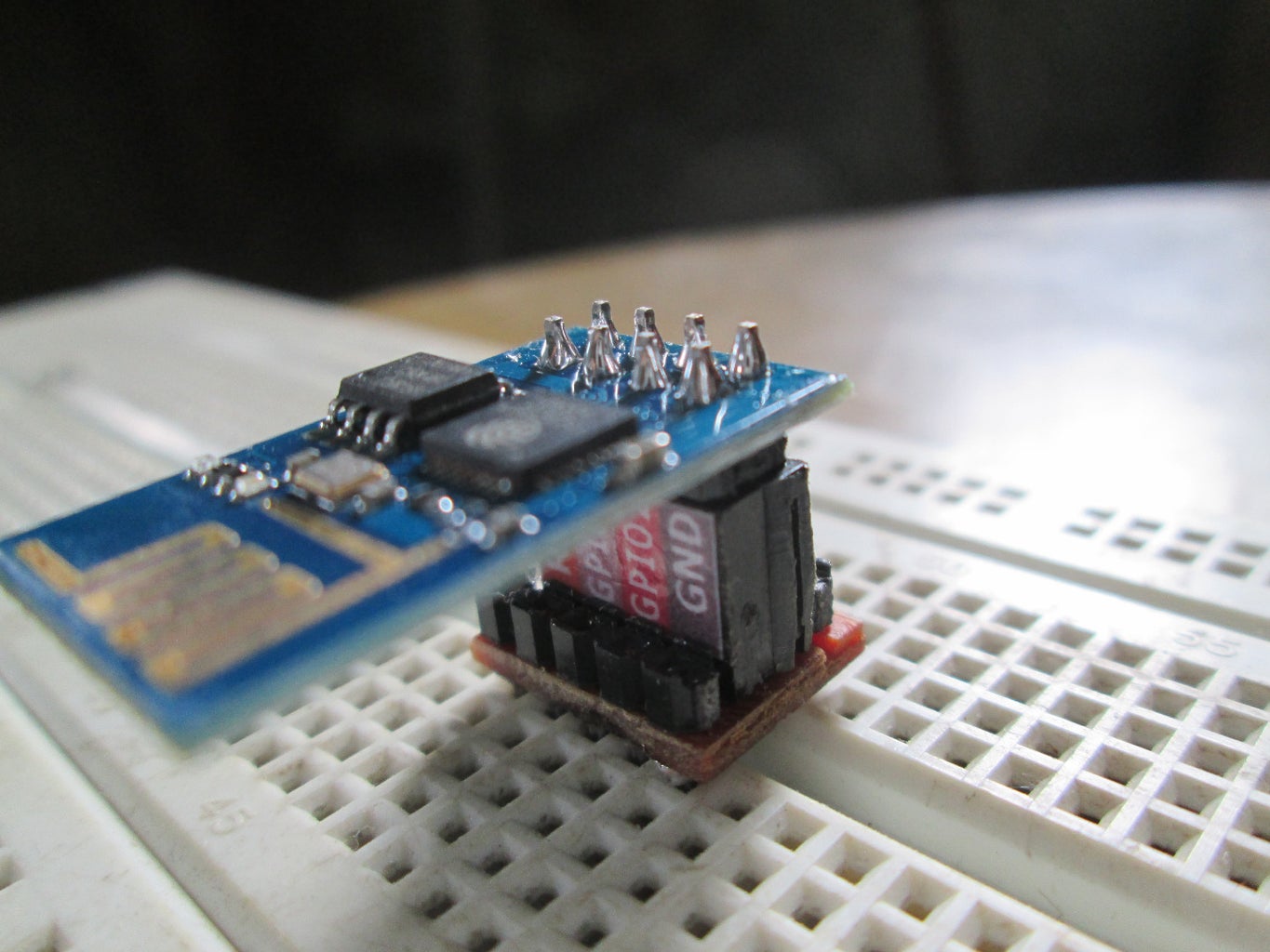 Sleek Esp8266 Breadboard Adapter With Pin Label 6 Steps With