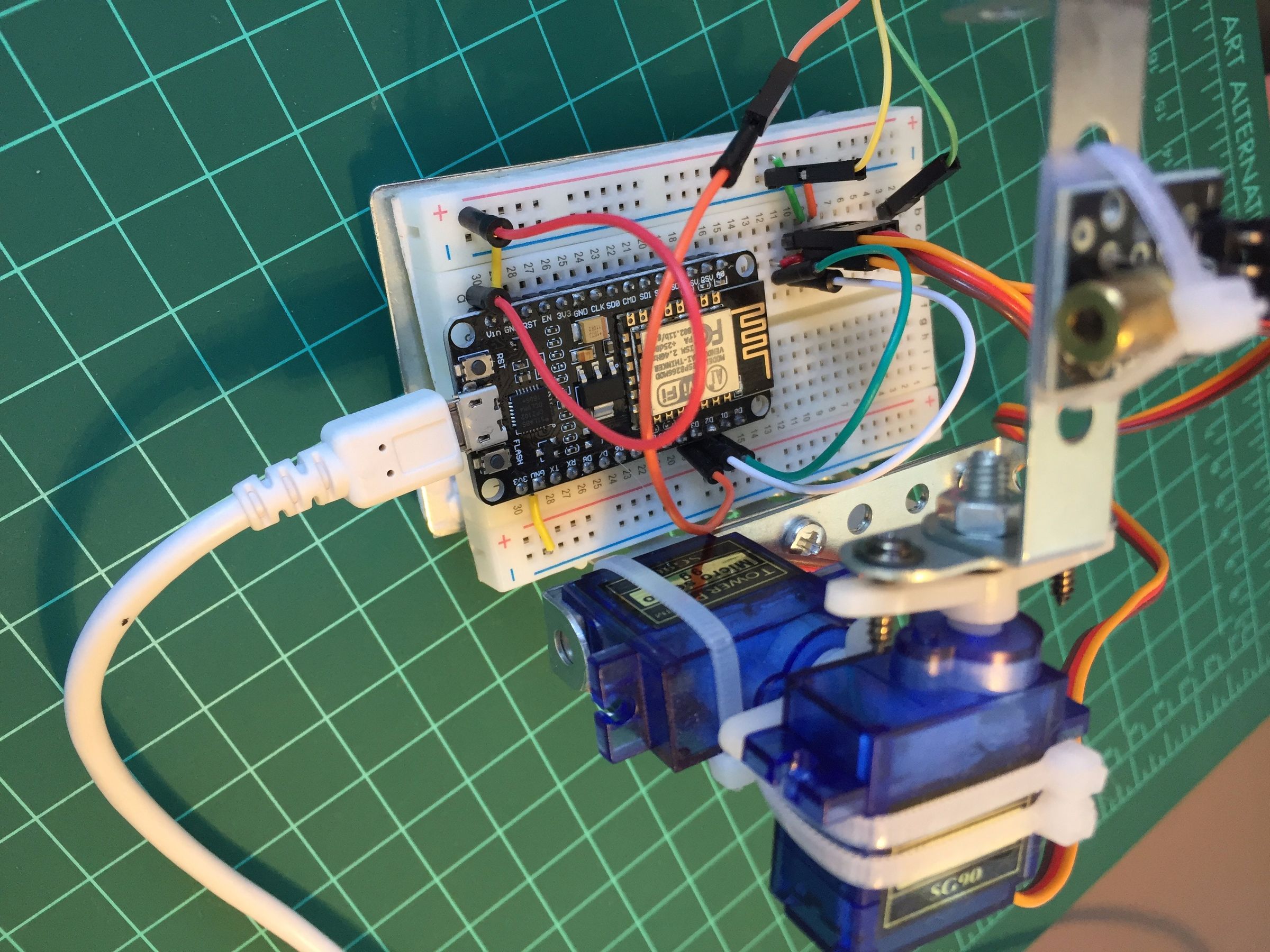 LaserCat - IoT With NodeMCU & Blynk : 6 Steps (with Pictures ...