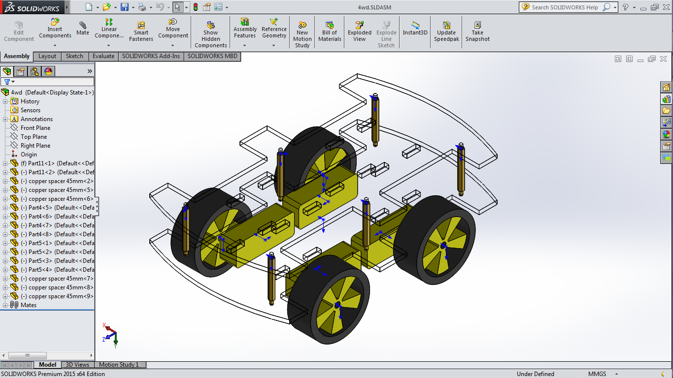 DIY 4WD Car Body for Arduino Robotics Projects and RC Cars : 6 Steps ...
