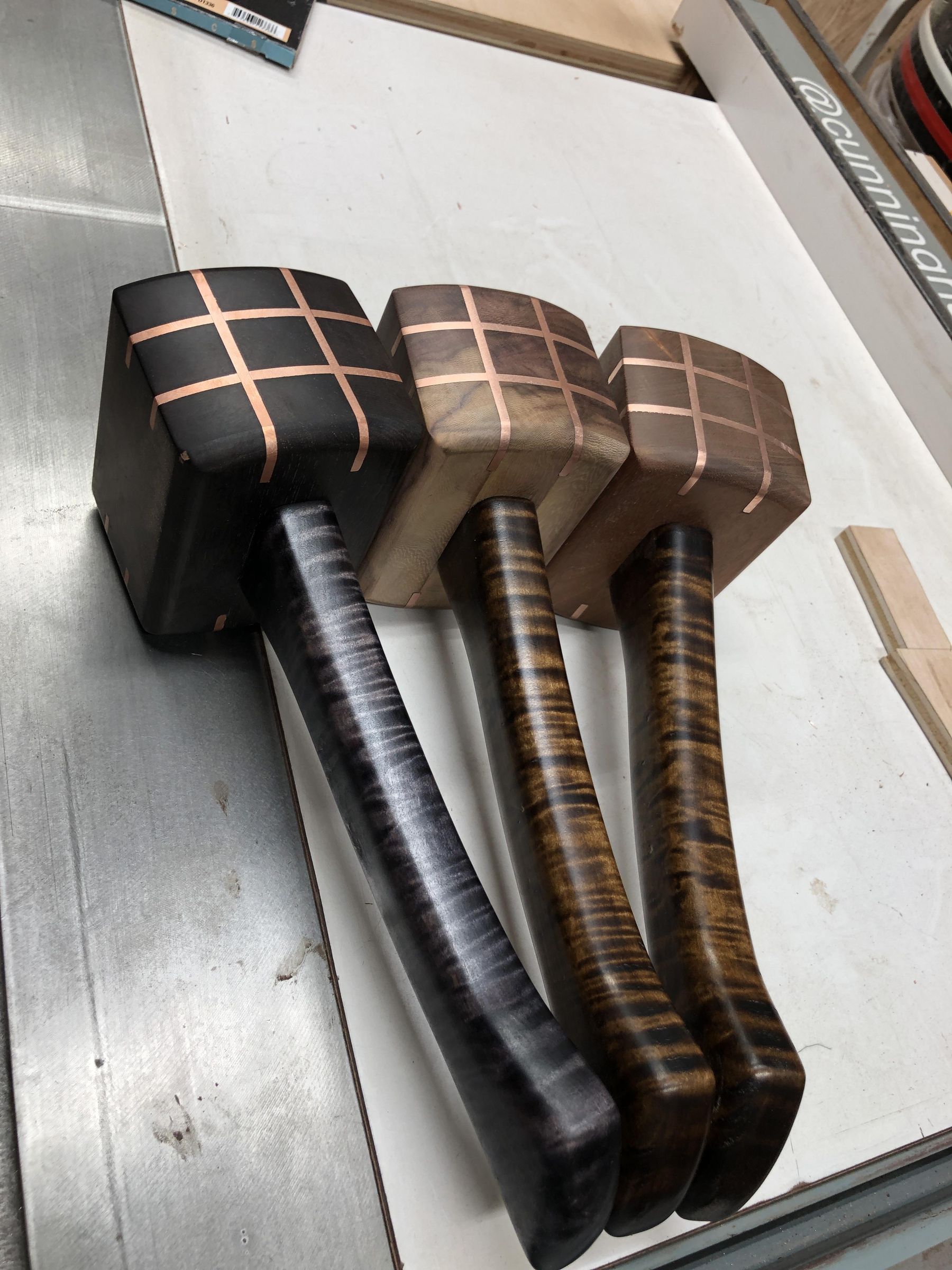 Wood Mallet With Copper Inlays : 7 Steps (with Pictures) - Instructables