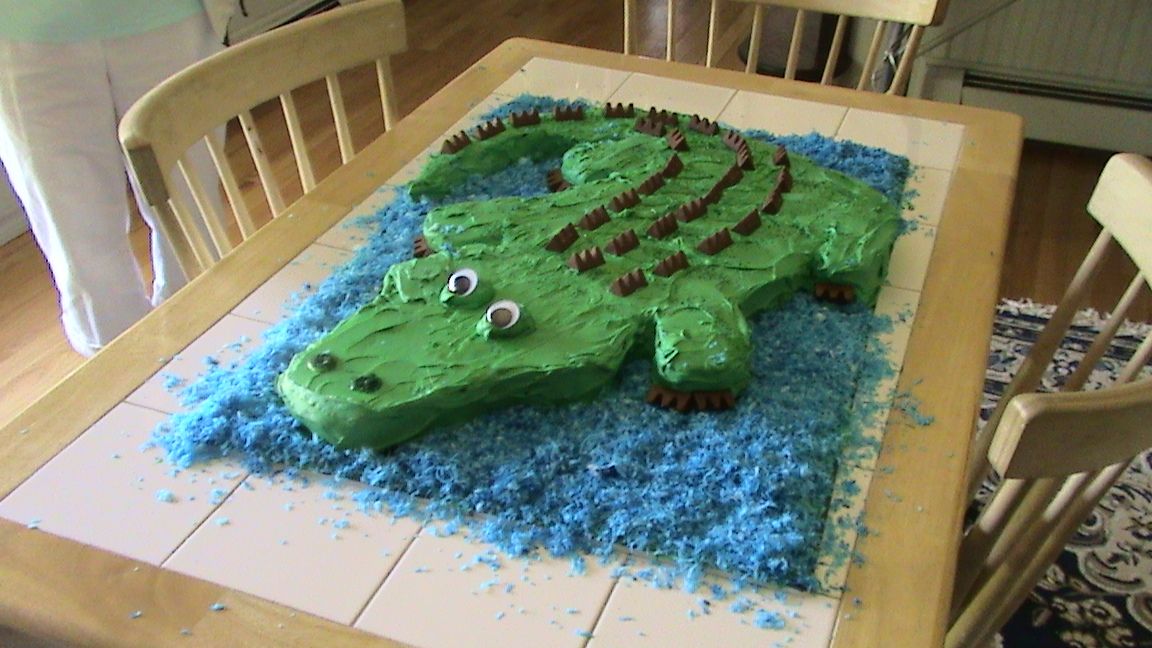 Crocodile Cake - Instructables