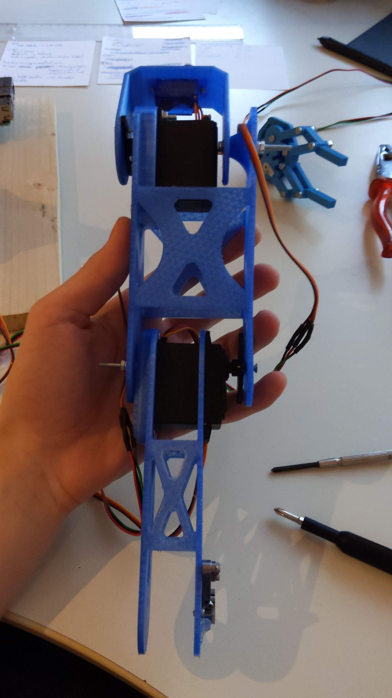 5 axis robot arm by Max Siebenschläfer | Download free STL model ...
