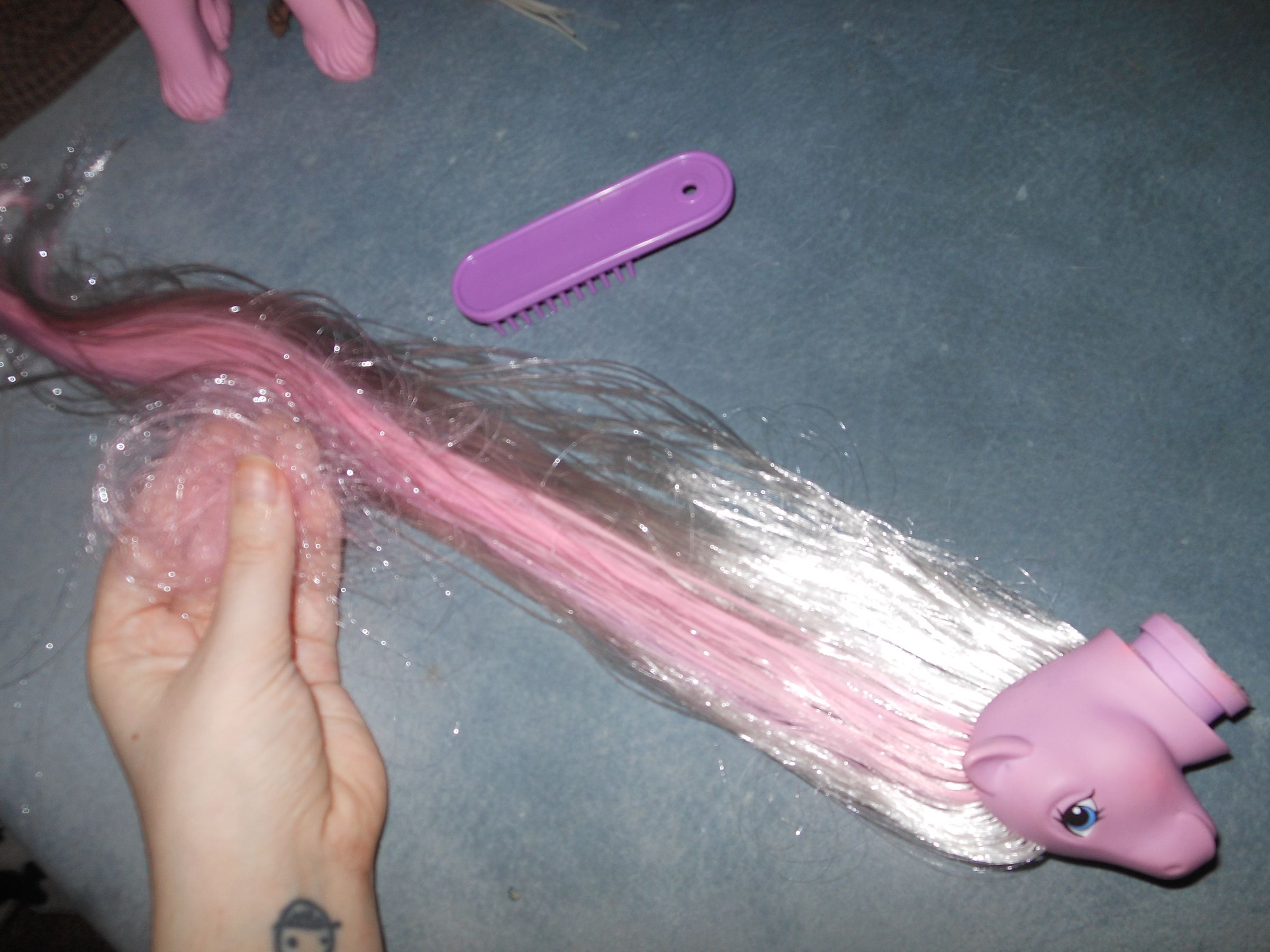 My Little Pony - Rehairing : 6 Steps - Instructables