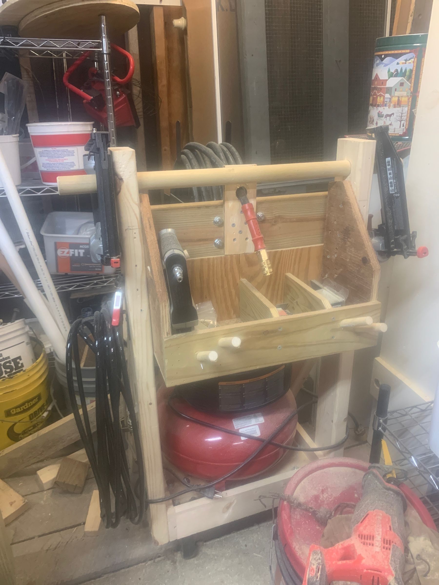 Air Compressor Cart : 4 Steps (with Pictures) - Instructables