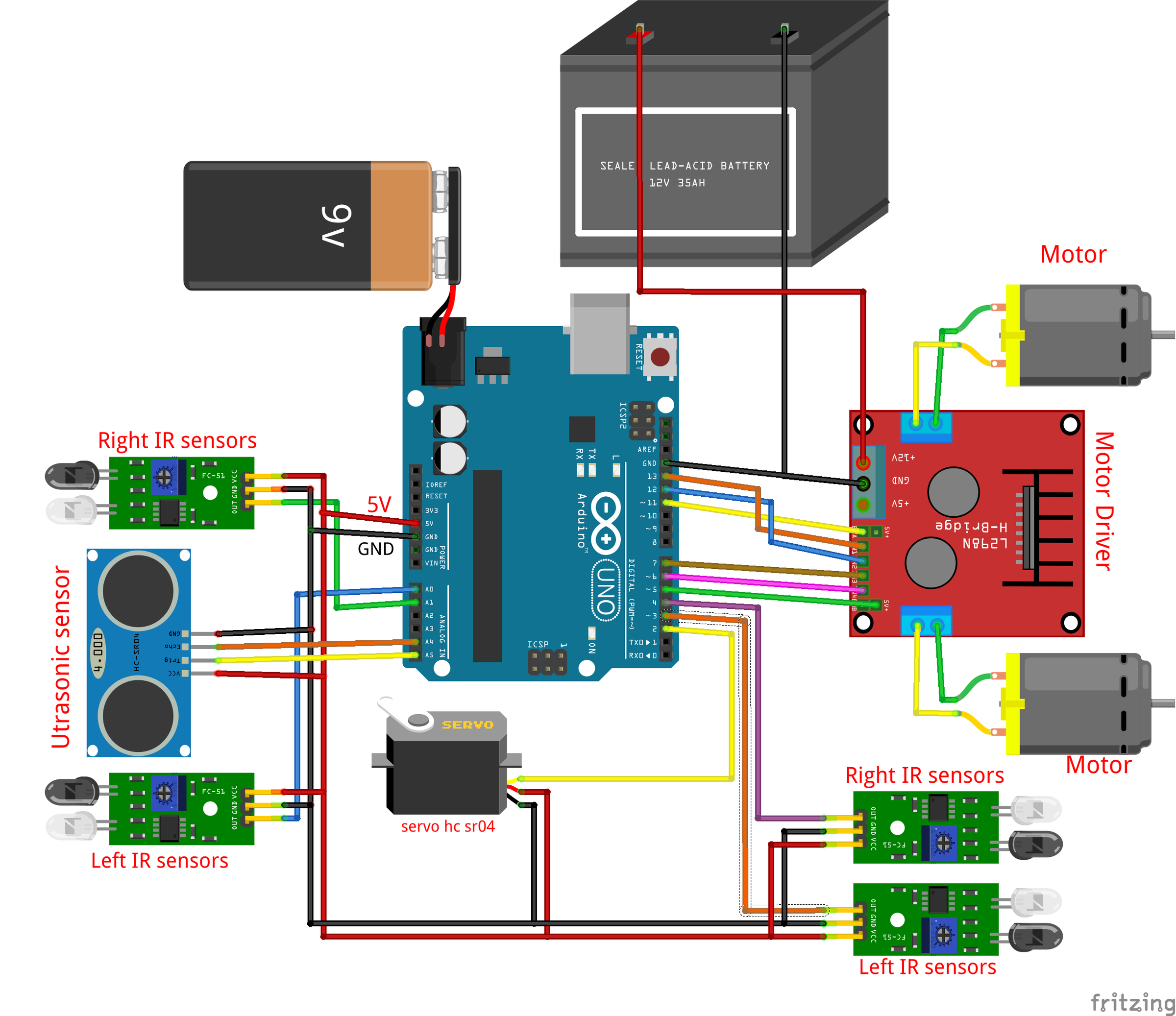 Arduino 4in1 Robot Projects : 10 Steps (with Pictures) - Instructables