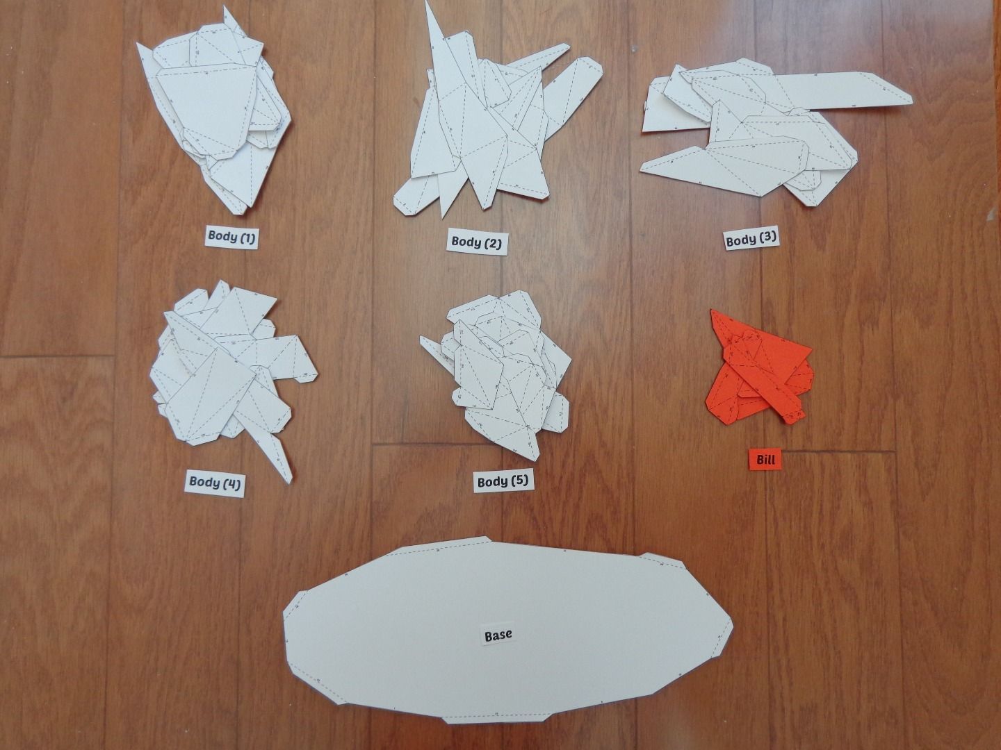 3D Duck Papercraft Model : 13 Steps - Instructables