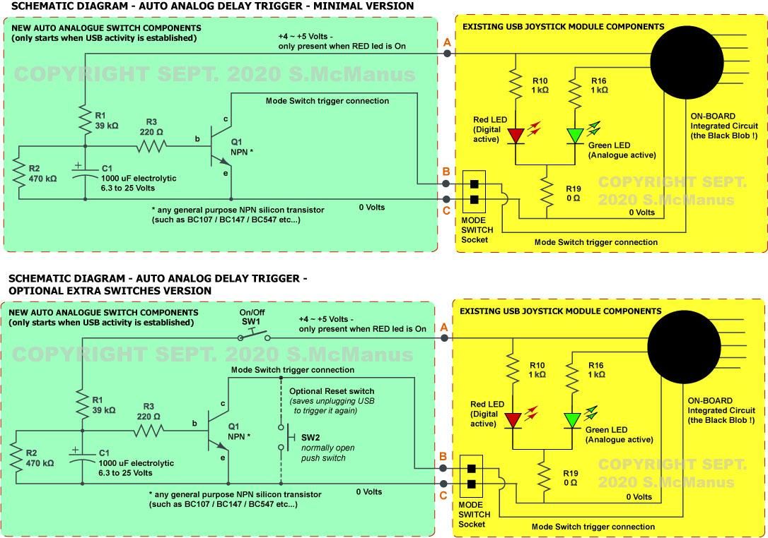 ZERO DELAY USB JOYSTICK - AUTO ANALOGUE MODIFICATION : 5 Steps ...