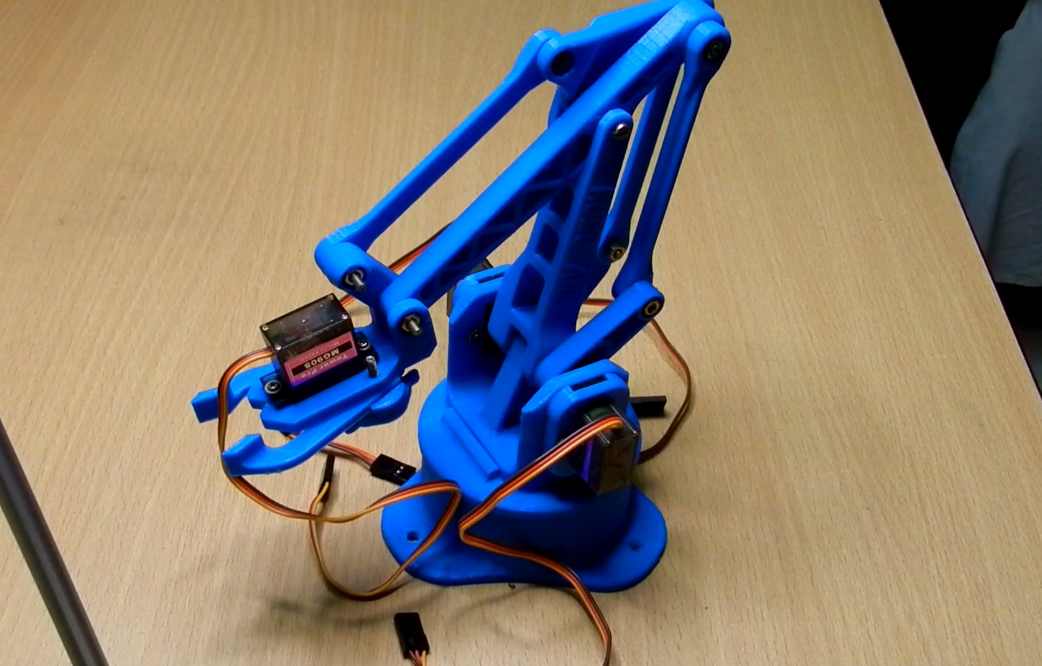 Automated Robotic Arm That Learns | Ft. Tinkercad, Arduino Mega ...