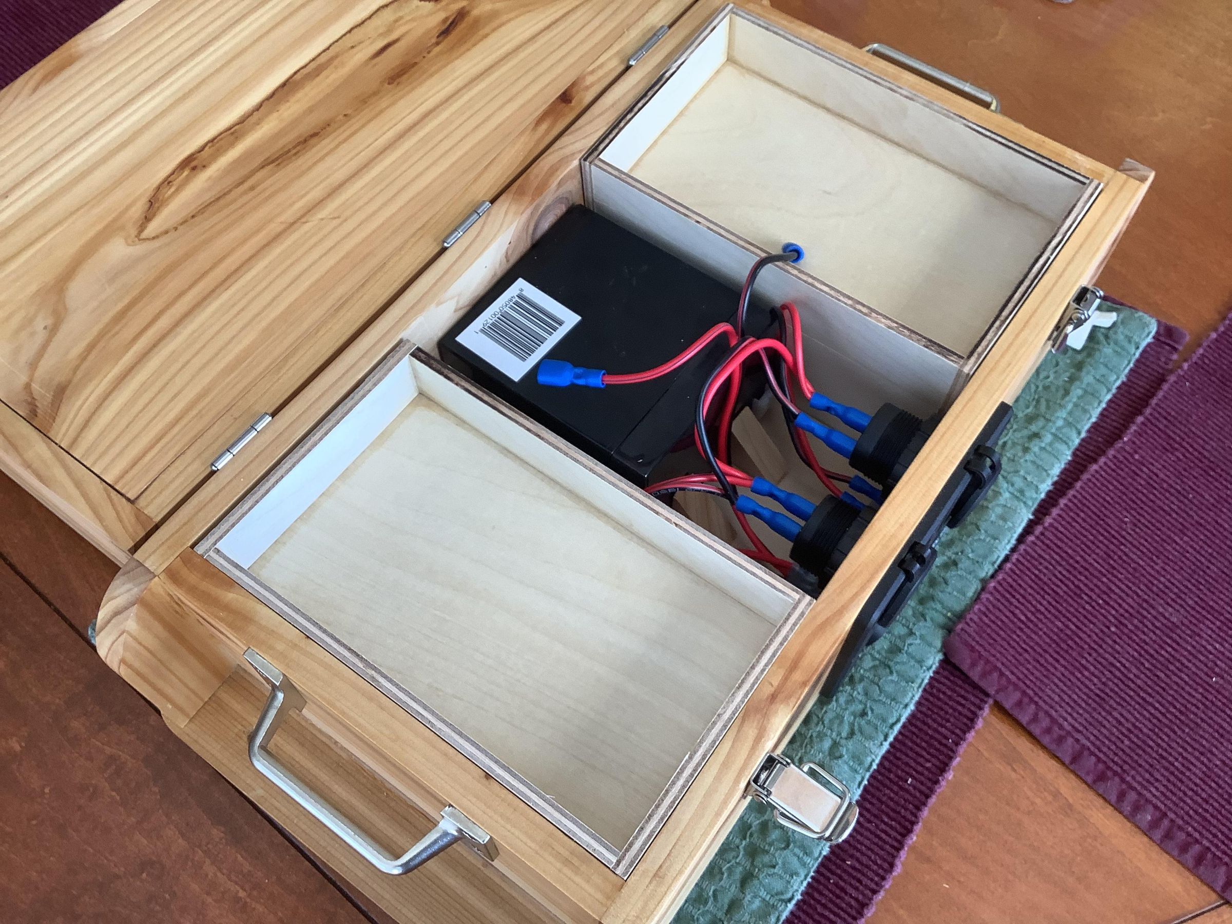 Cedar Power/Tackle Box for Kayak Fishing : 14 Steps (with Pictures ...