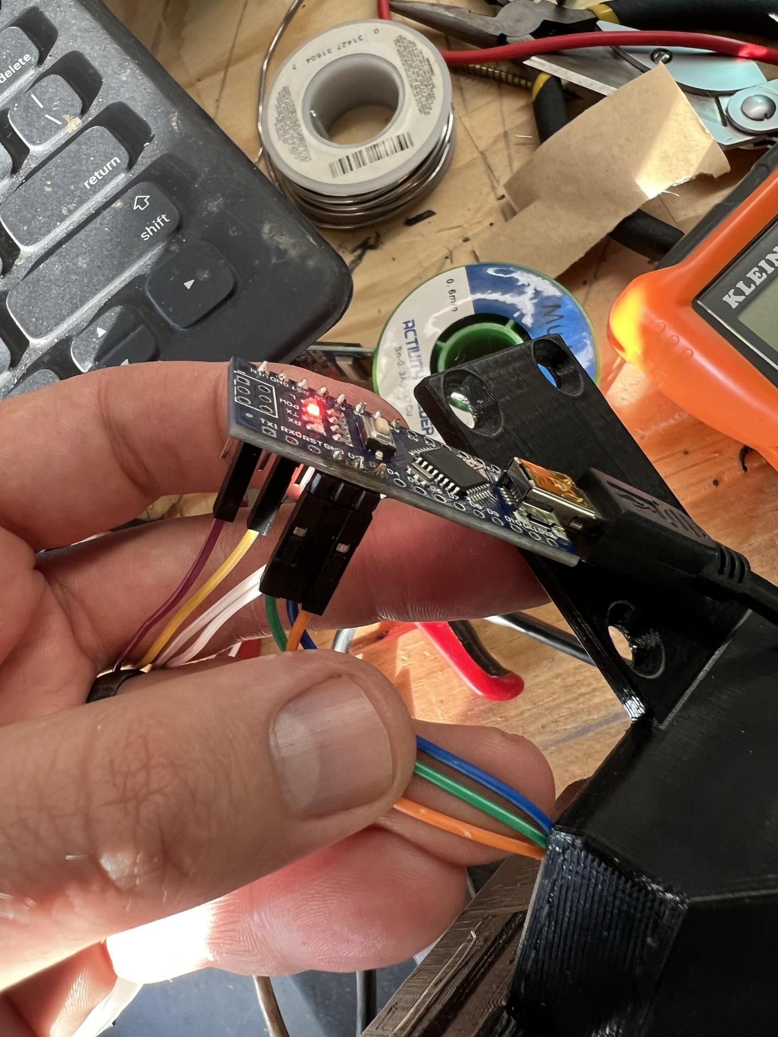 Add an Arduino-based Optical Tachometer to a CNC Router : 34 Steps ...