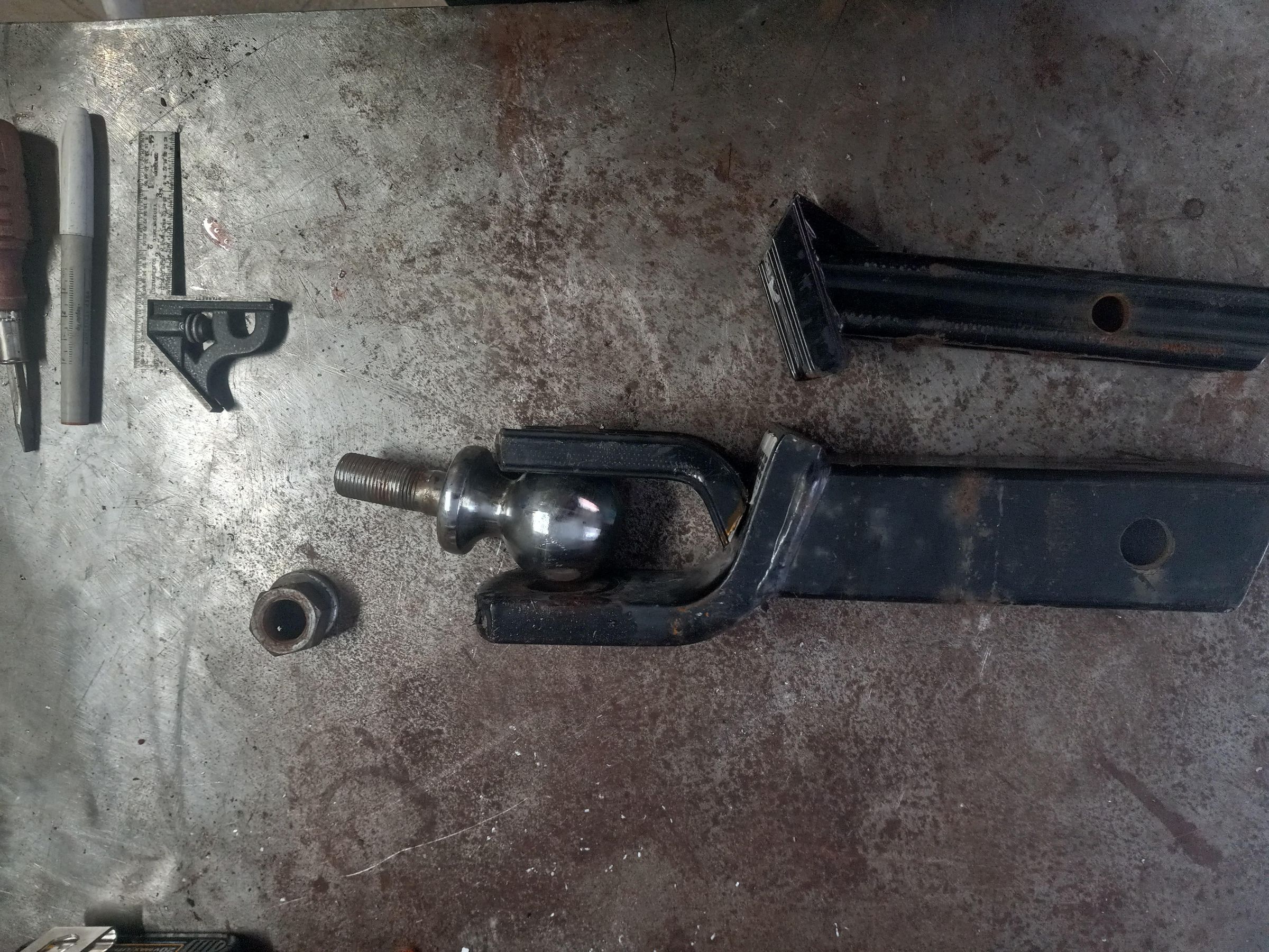 DIY Ball Swivel for Vise/Welding Positioner Out of Reclaimed 2x2 ...