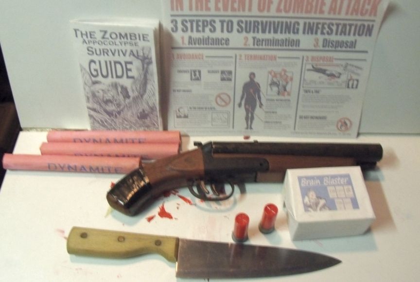 Zombie Apocalypse Survival Kit Weapons