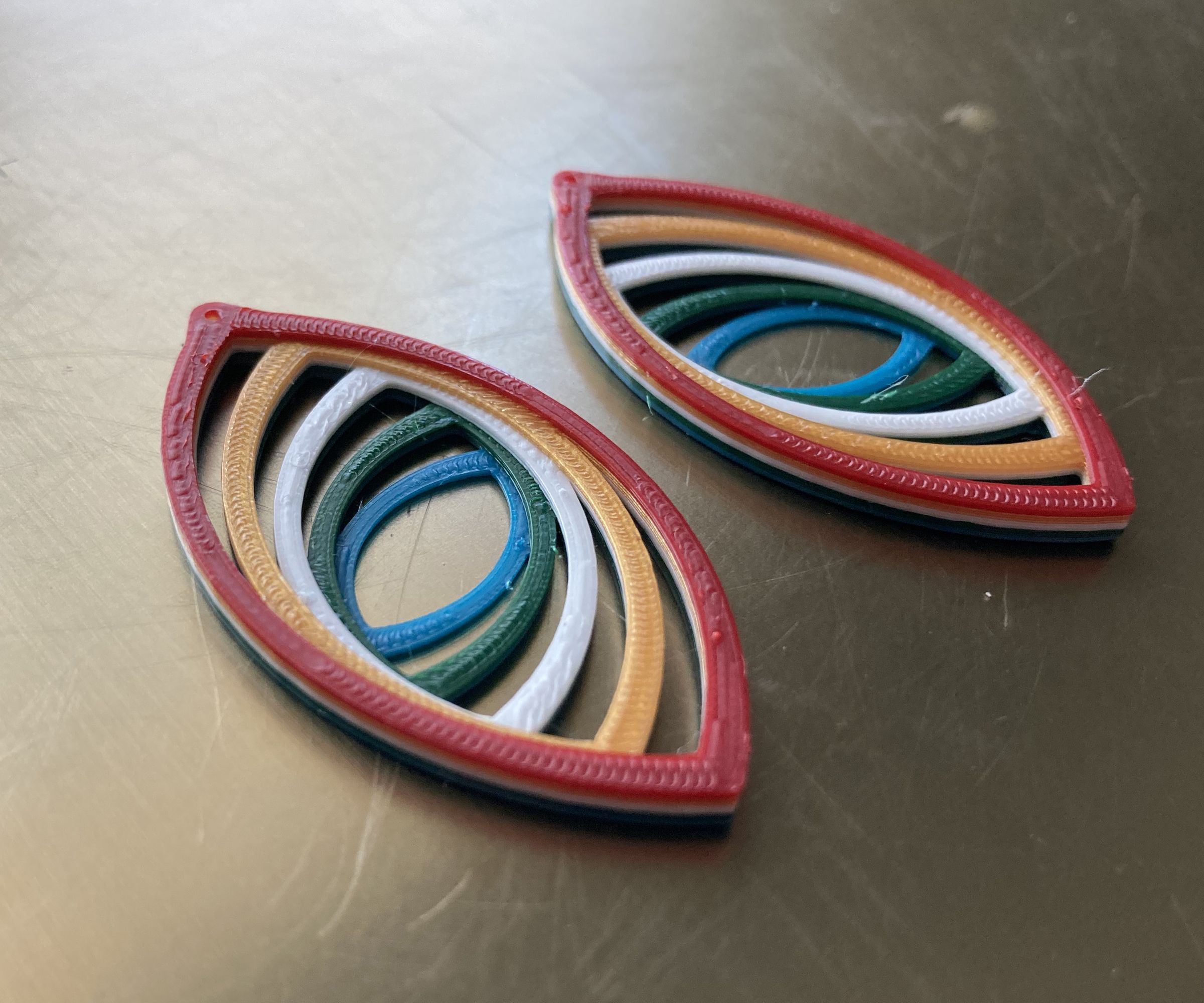 Recursive Infinity Earrings - 3D Print : 8 Steps (with Pictures ...