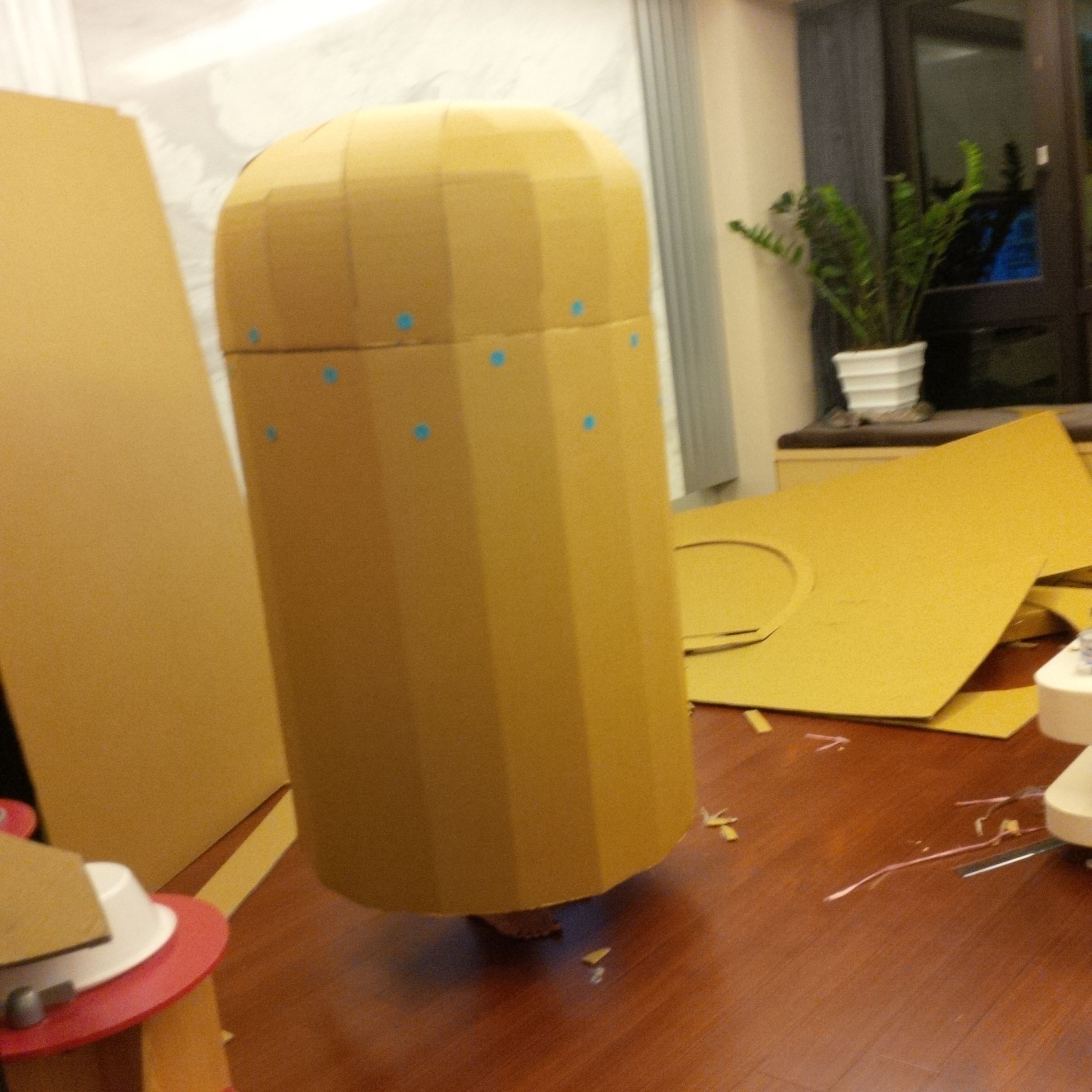 Cardboard Minion Halloween Costume (with Pictures) - Instructables
