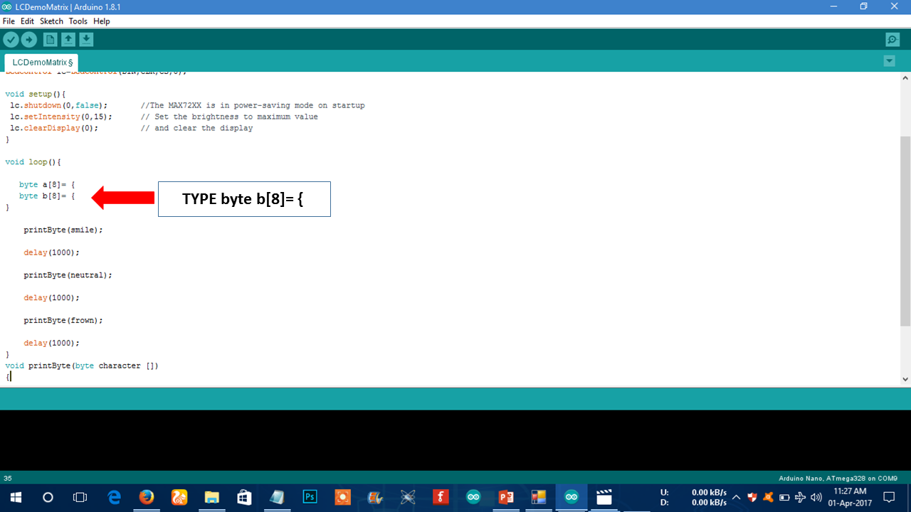 How to Make Custom Characters for Led Matrix : 32 Steps (with Pictures ...
