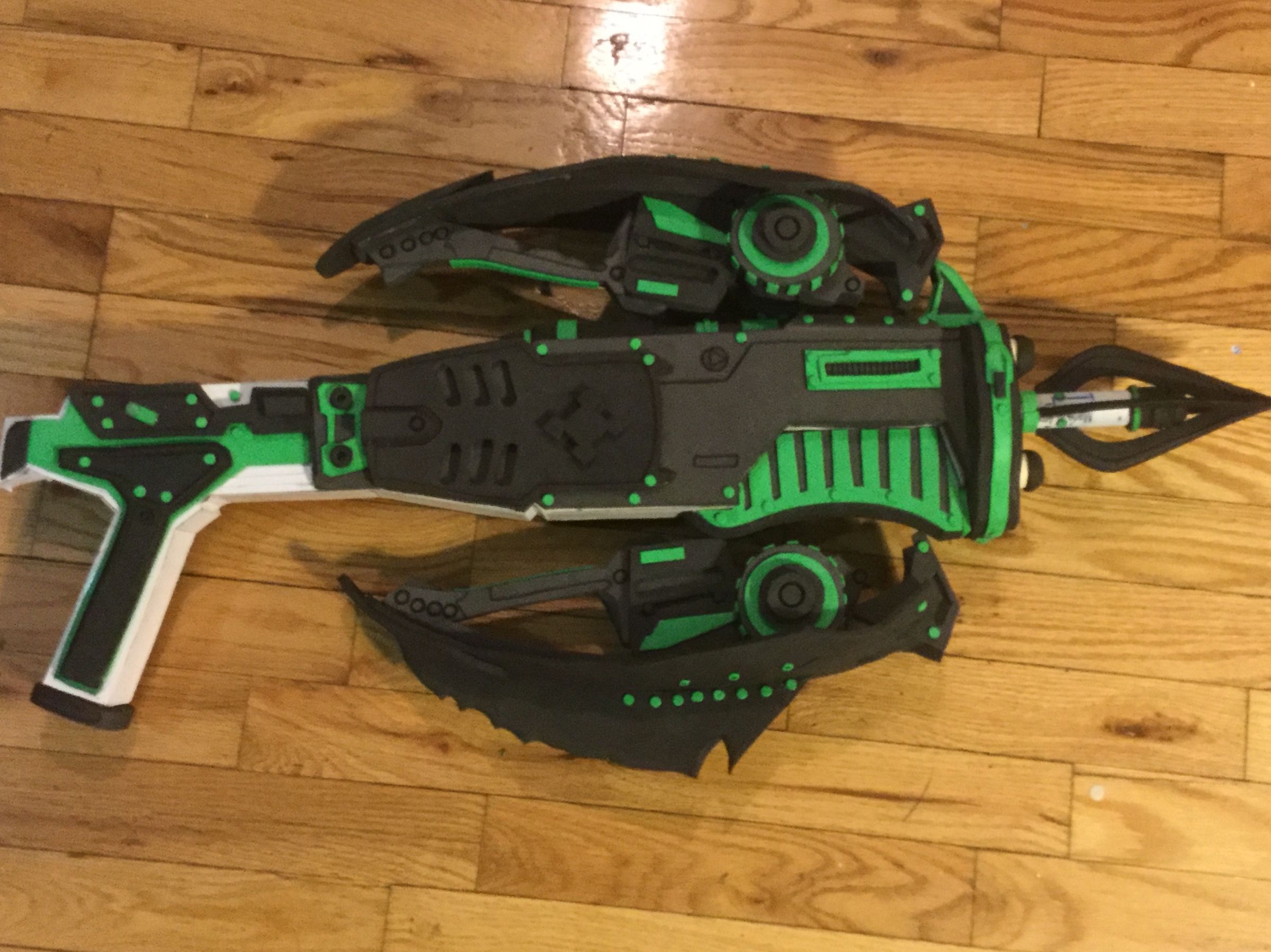 How to Make a Gears of War: "Torque Bow" Prop Gun : 15 Steps (with ...