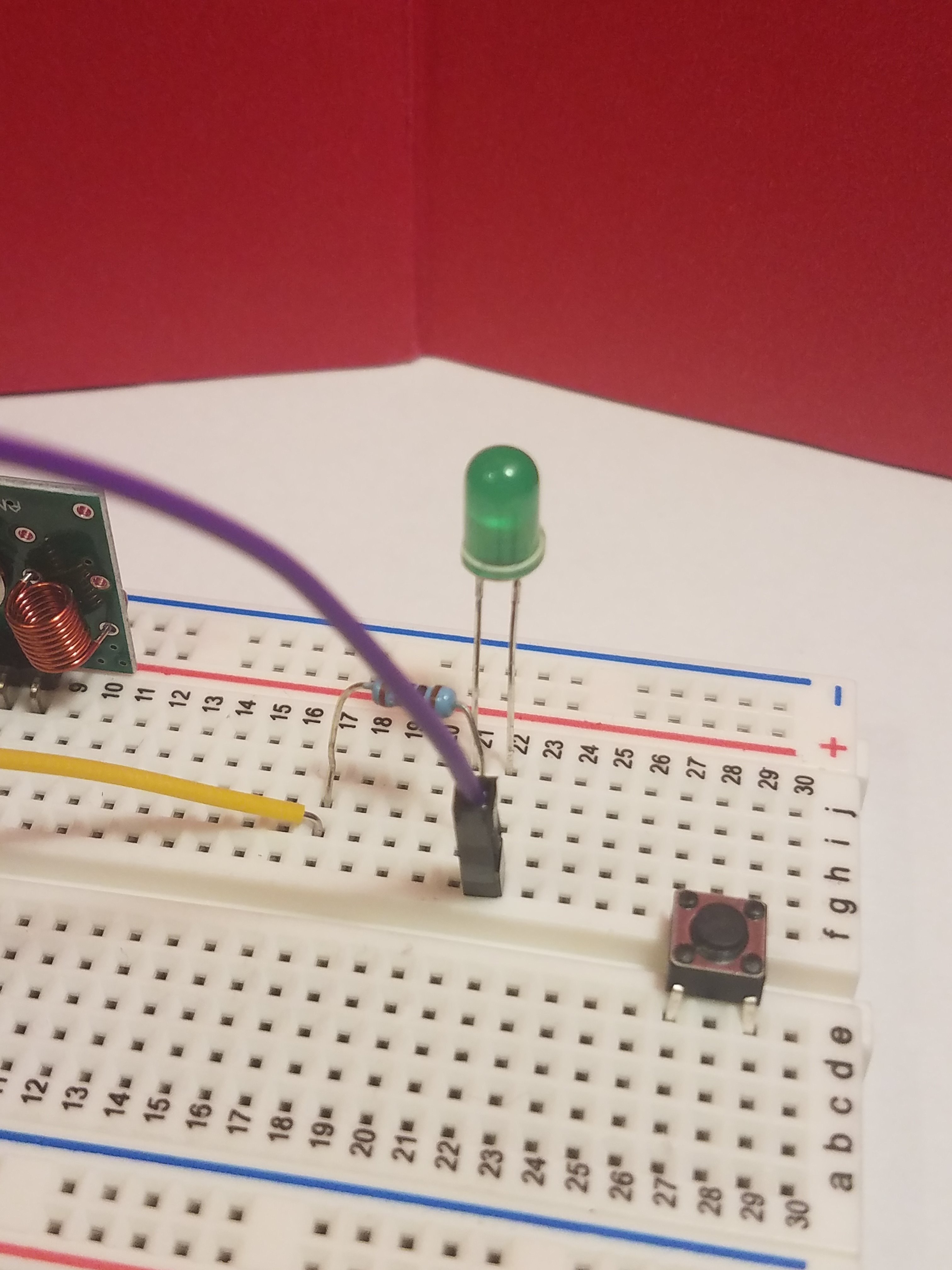 Personal One Way Radio Using Arduino Transmitter and Receiver Modules ...