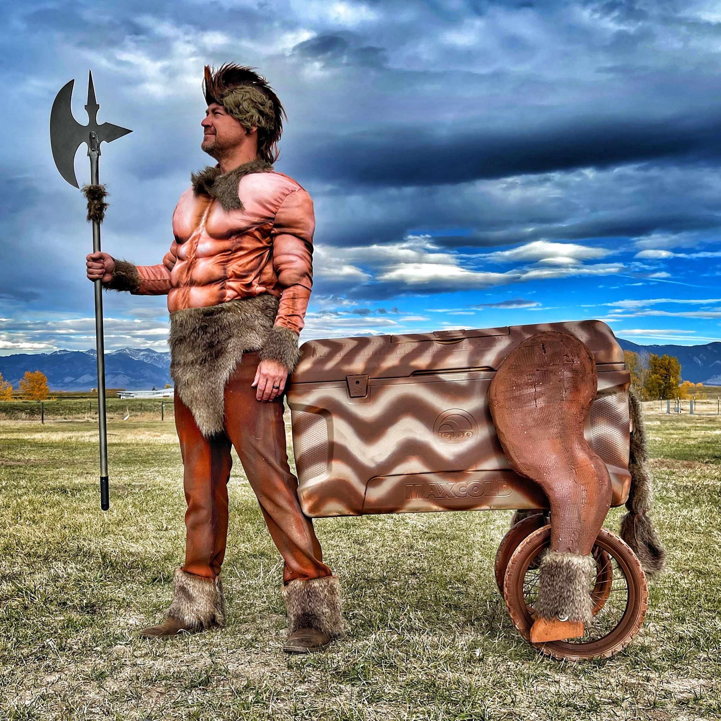Centaur Costume With Walking Legs and Cooler From Unicorn City and ...