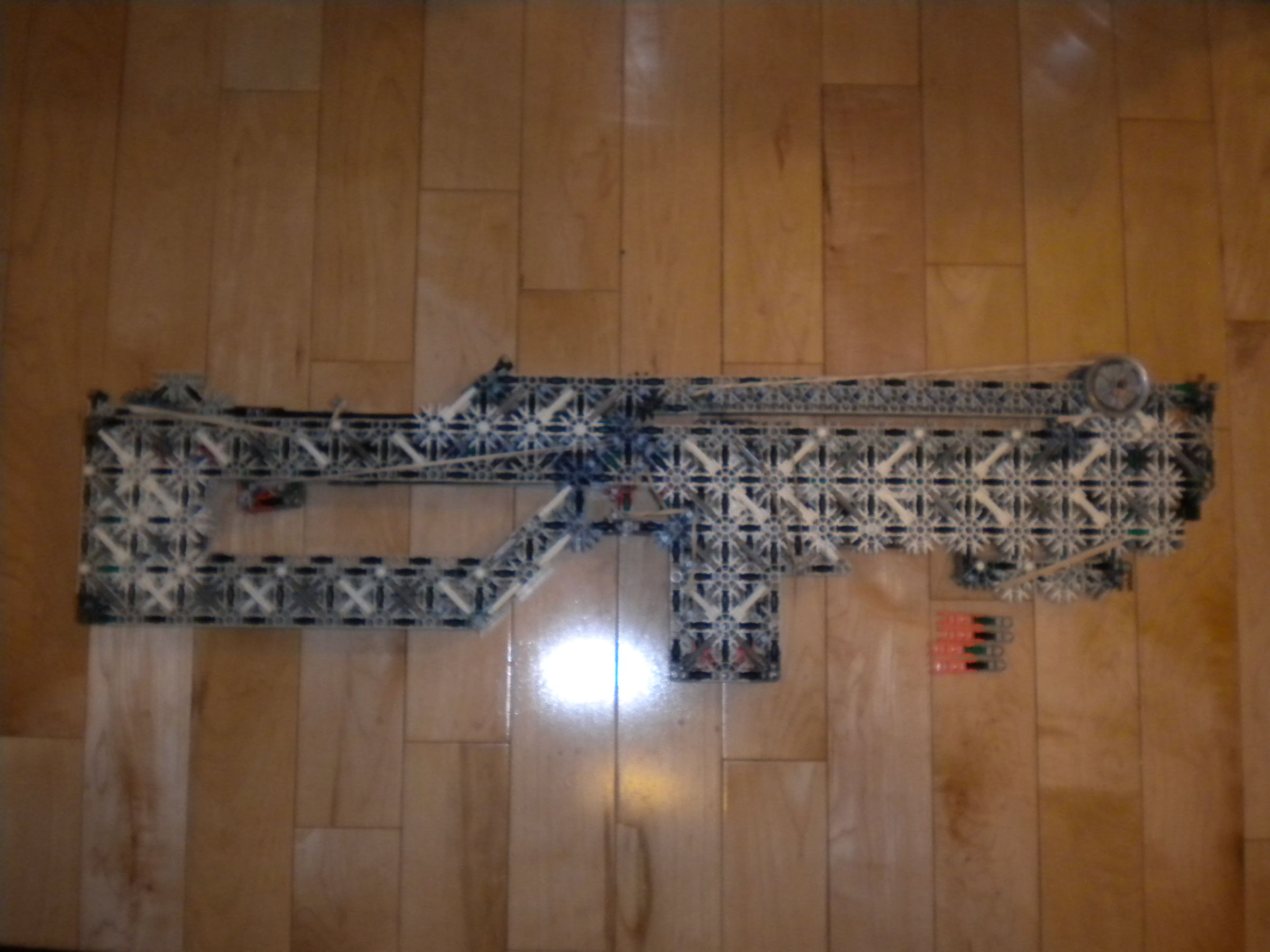 Knex Gun: the Kinetic Rifle : 6 Steps (with Pictures) - Instructables