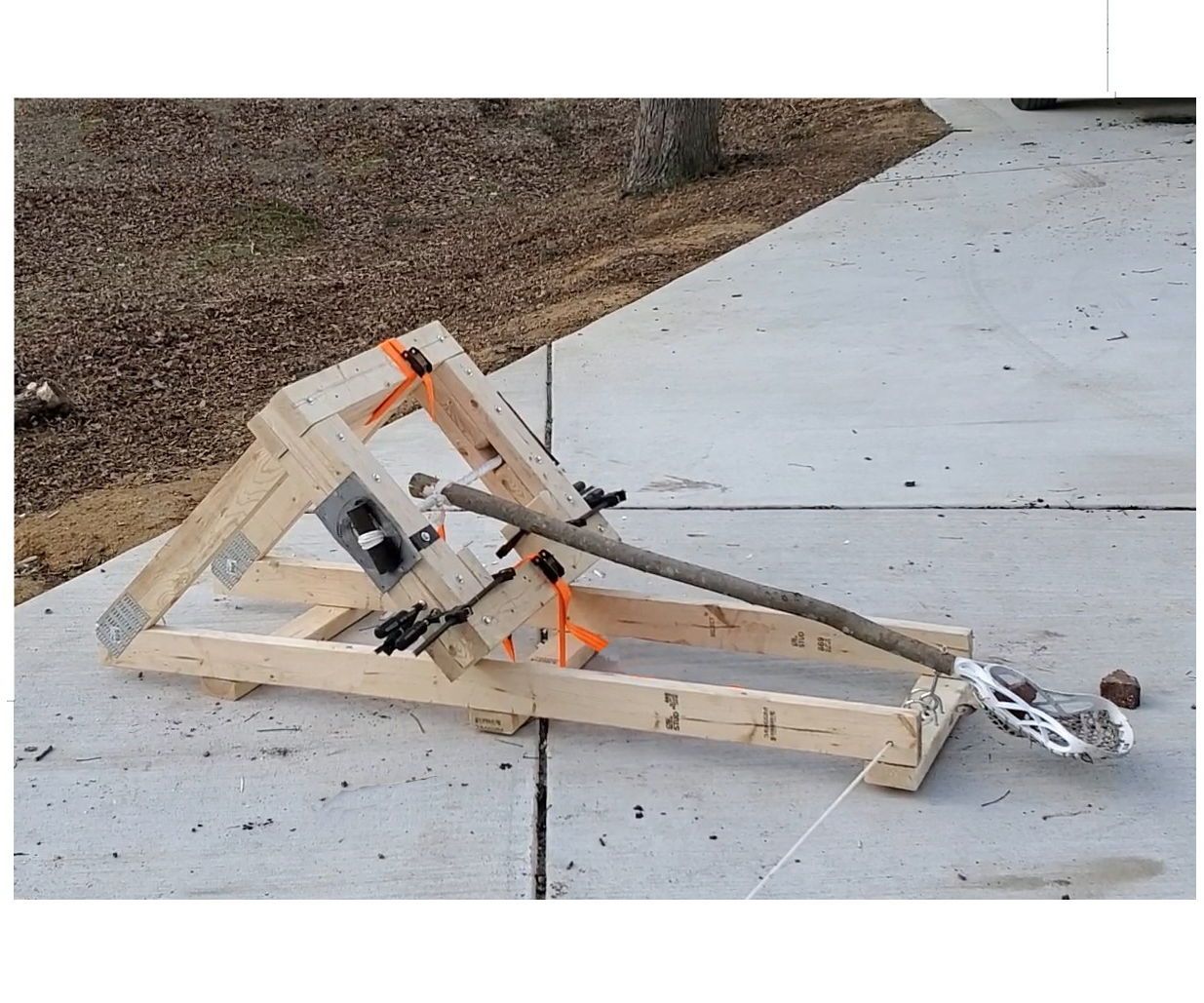 The Skein of Pain - AKA Mangonel - Torsion Catapult : 9 Steps (with ...