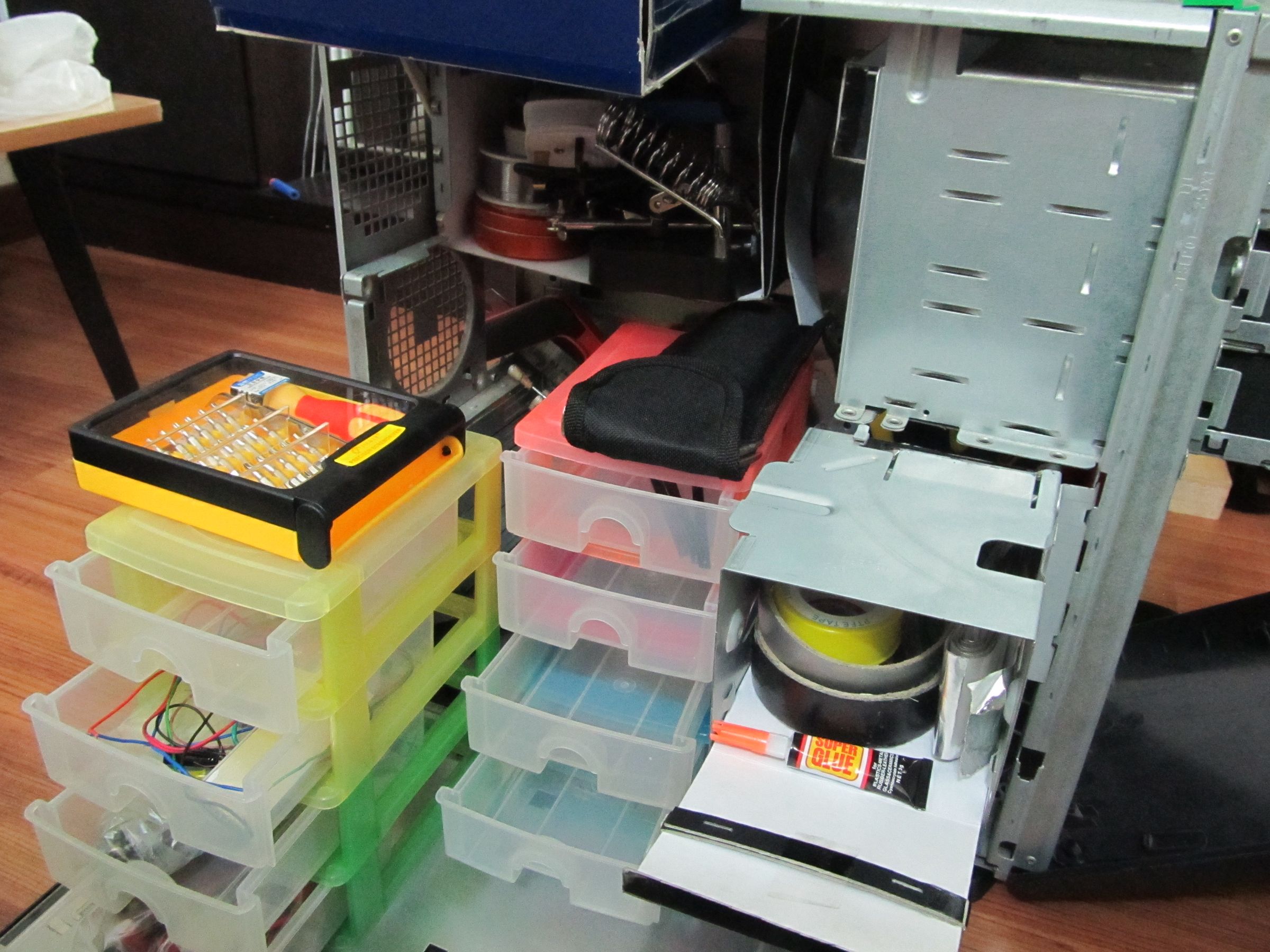 PC to Portable Workstation/toolbox : 8 Steps (with Pictures ...