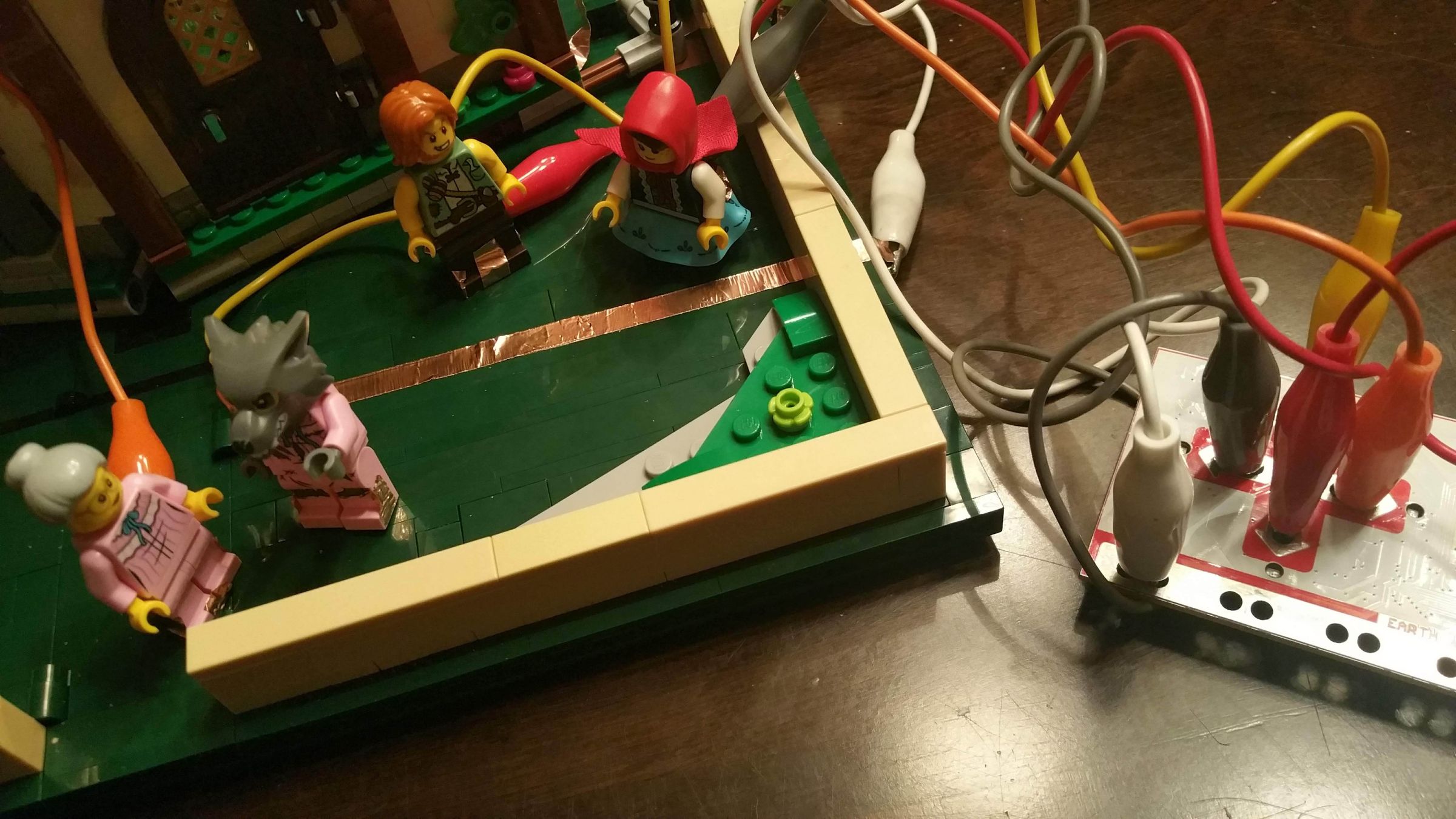 Interactive Lego Pop-Up Book With Makey Makey : 4 Steps - Instructables
