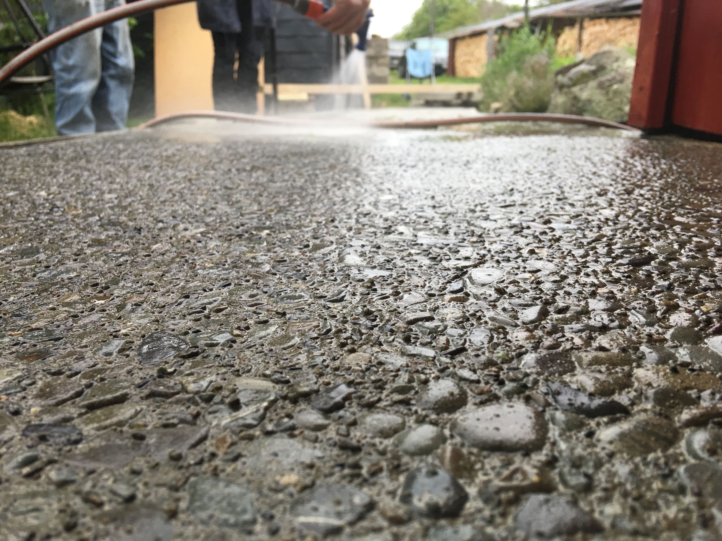 Making an Exposed Aggregate Concrete Path : 8 Steps (with Pictures ...