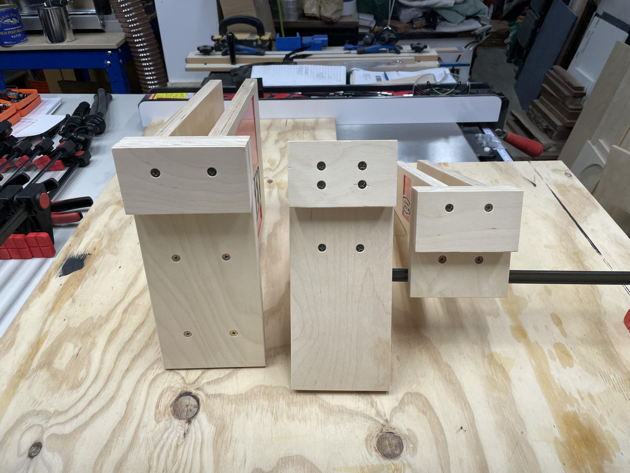 Bessey Clamp Racks With Epoxy Logos : 9 Steps (with Pictures ...