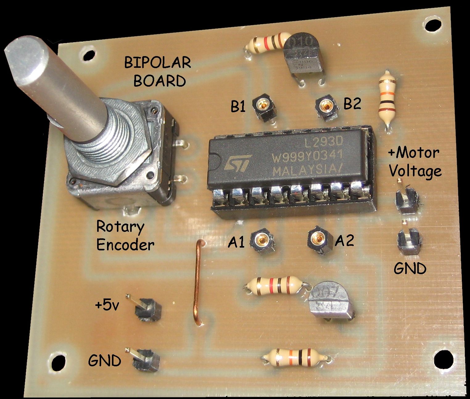 Simple Manual Control of Stepper Motors Without a PIC or PC : 5 Steps ...