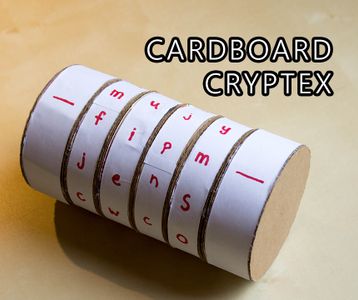 Cardboard Cryptex Safe! : 9 Steps (with Pictures) - Instructables