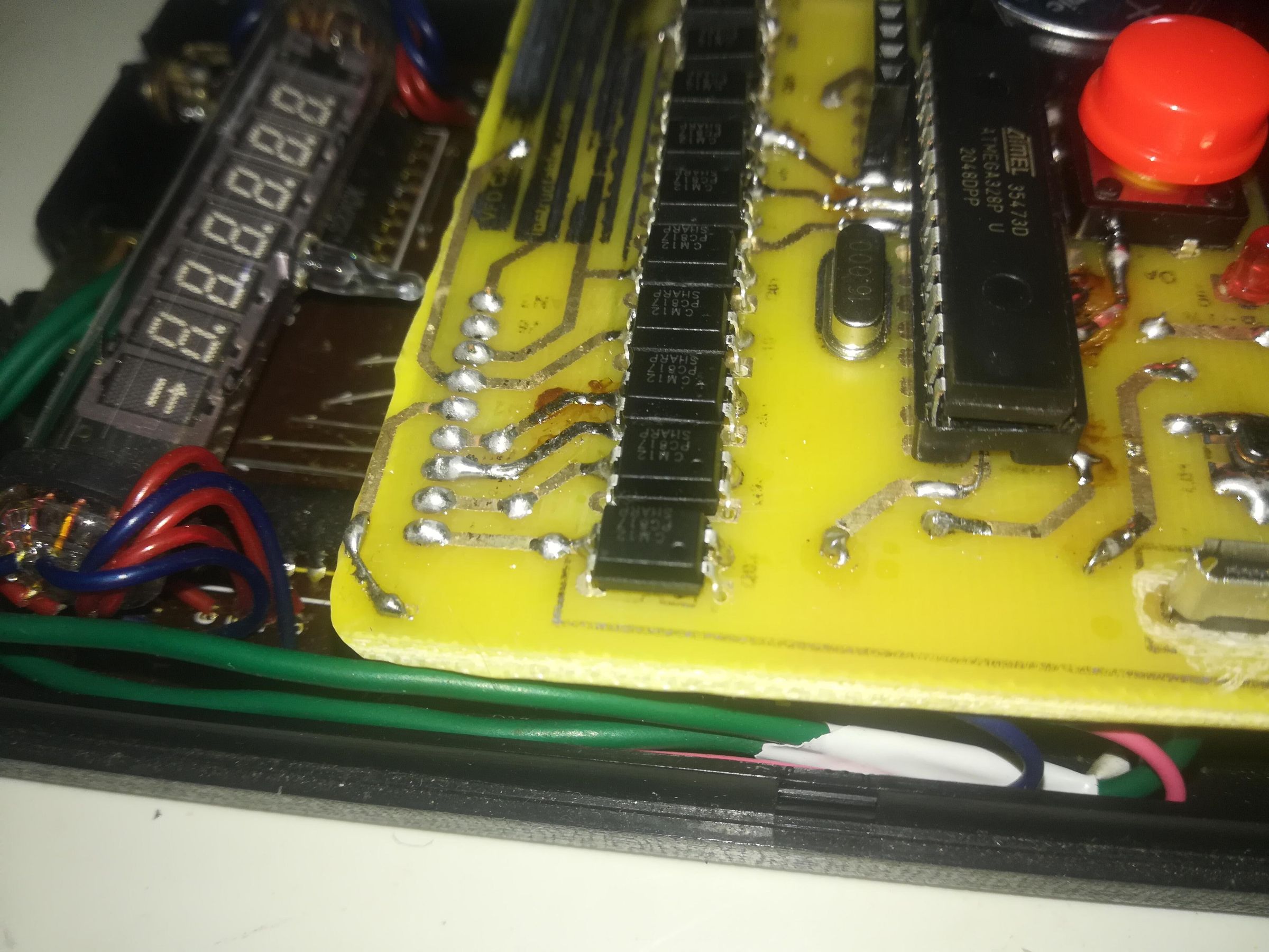 Turn a VFD 1970s Calculator Into a Digital Clock : 20 Steps (with ...