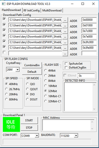 How to Flash or Program ESP8266 AT Firmware by Using ESP8266 Flasher and Programmer, IOT Wifi ...